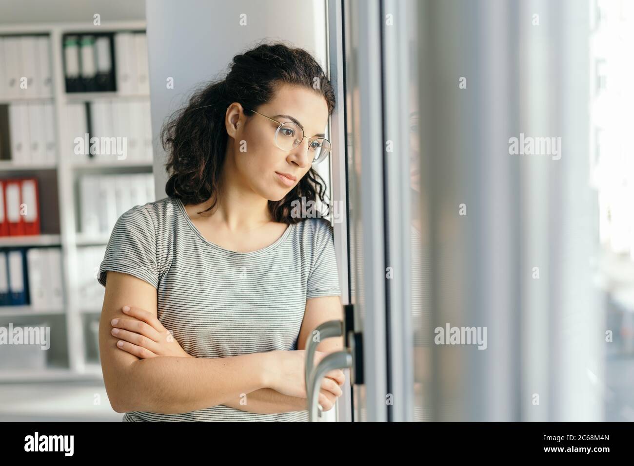 Watching Through Door High Resolution Stock Photography and Images - Alamy