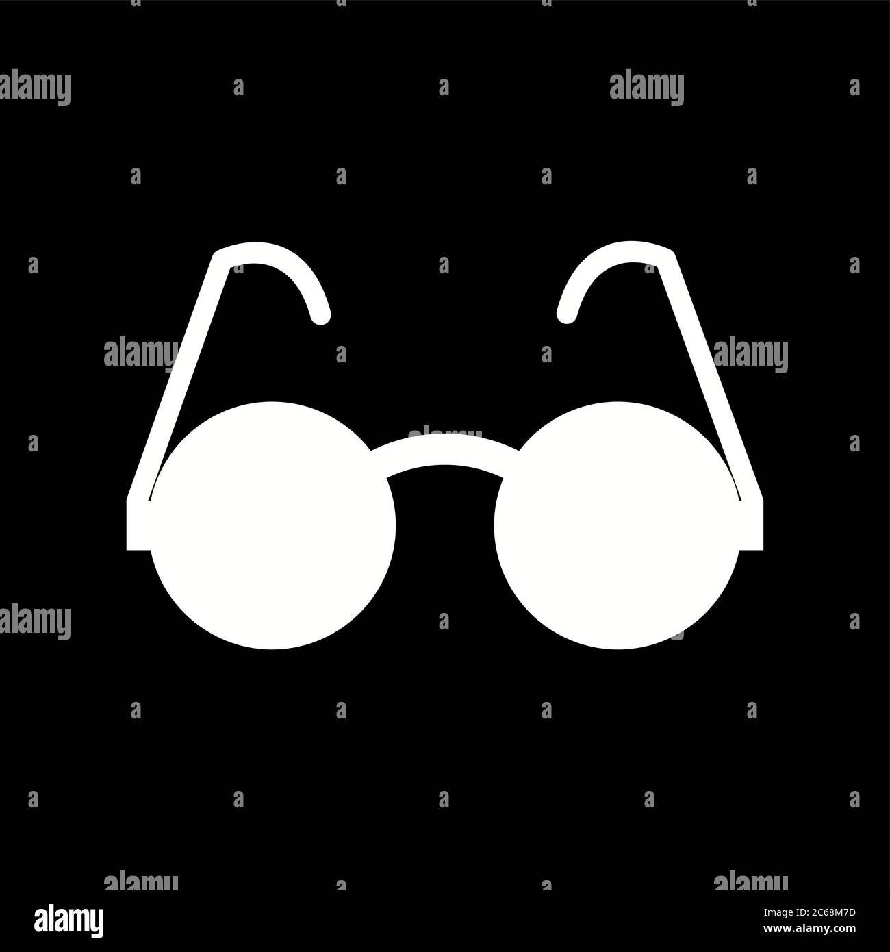 Unique Sunglasses Vector Glyph Icon Stock Vector Image & Art - Alamy