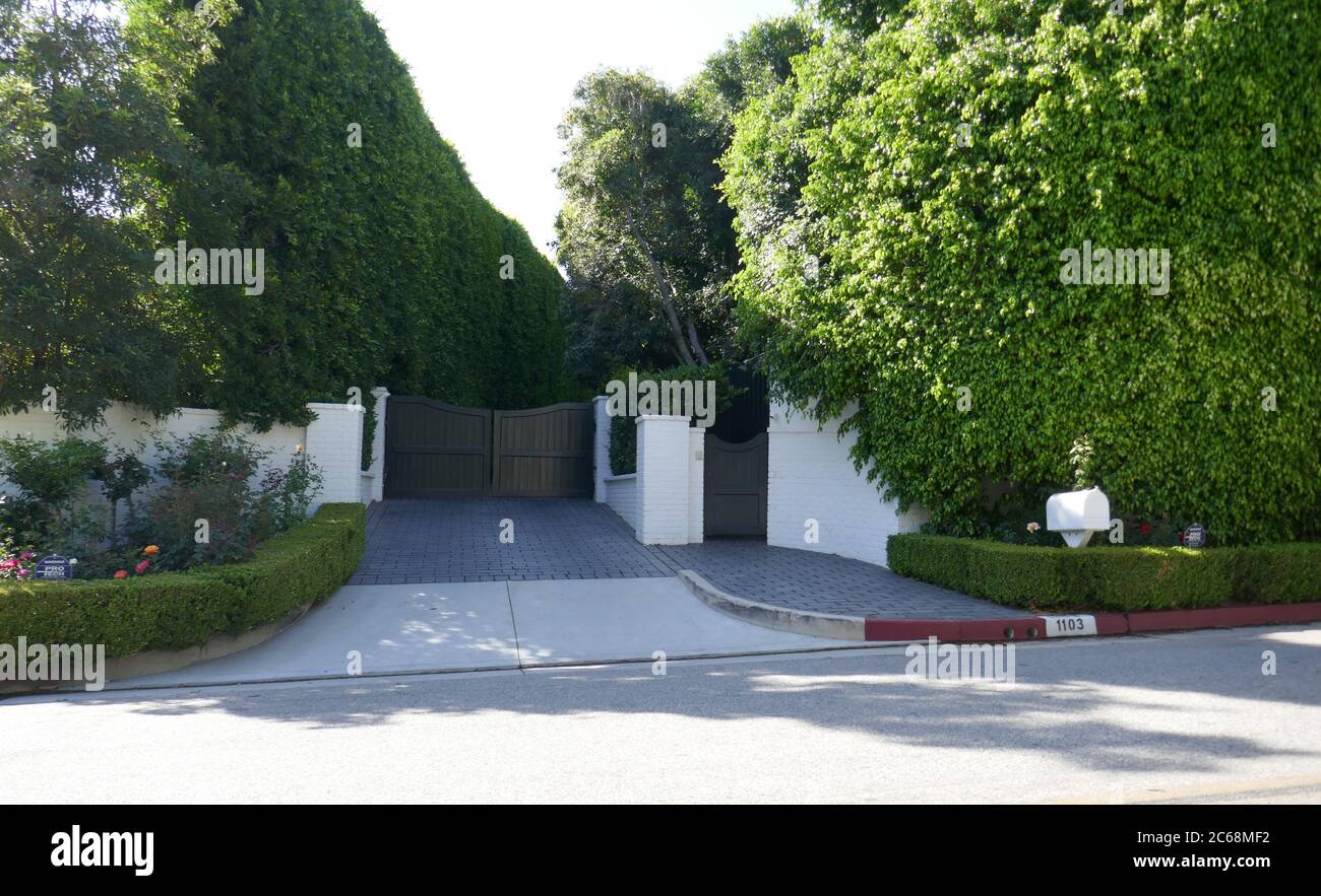 Beverly Hills, California, USA 7th July 2020 A general view of ...