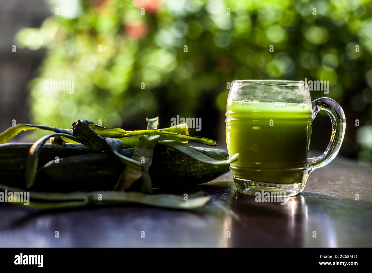 Bitter gourd juice photo hi-res stock photography and images - Alamy