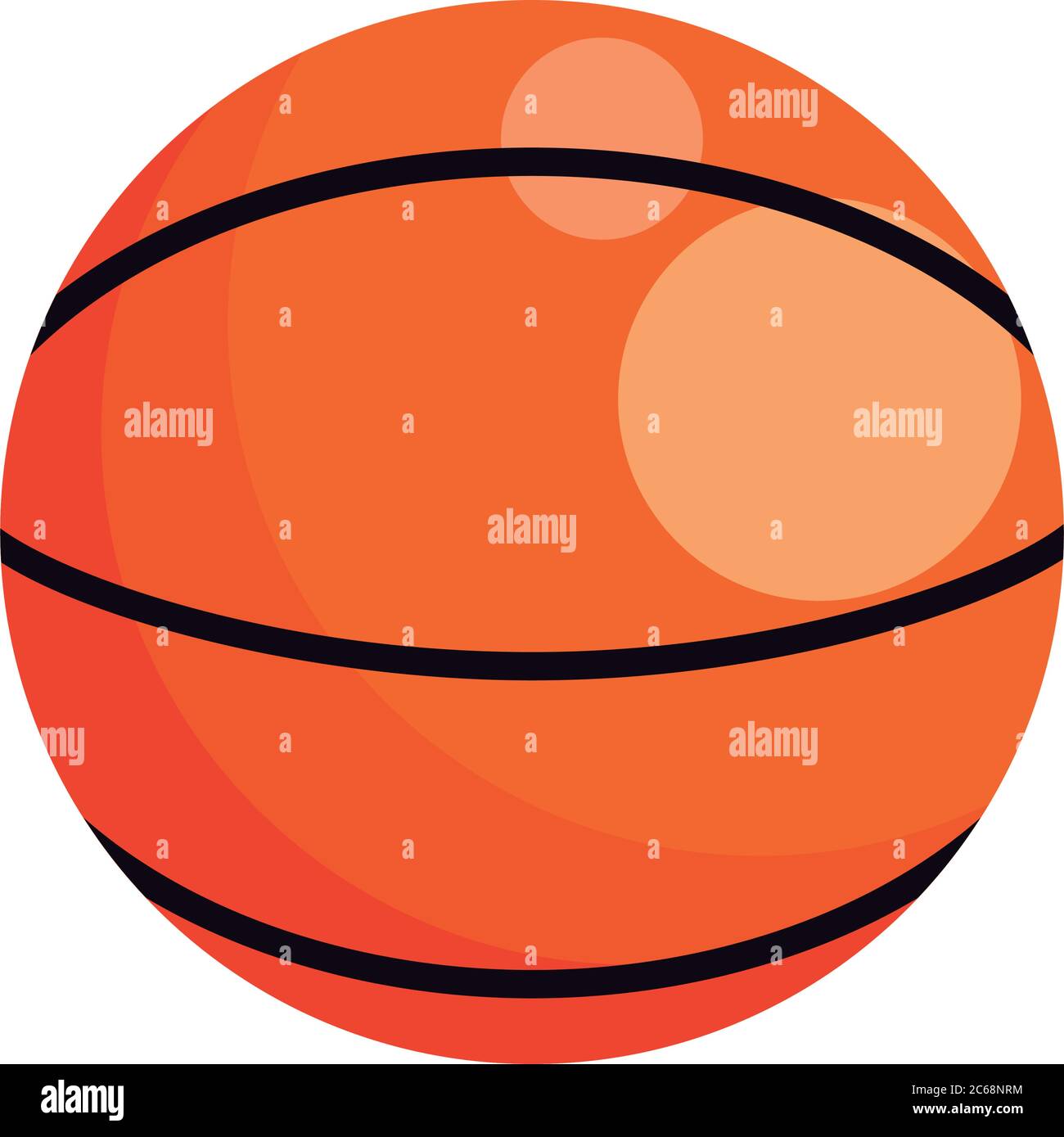 basketball balloon sport isolated icon vector illustration design Stock ...