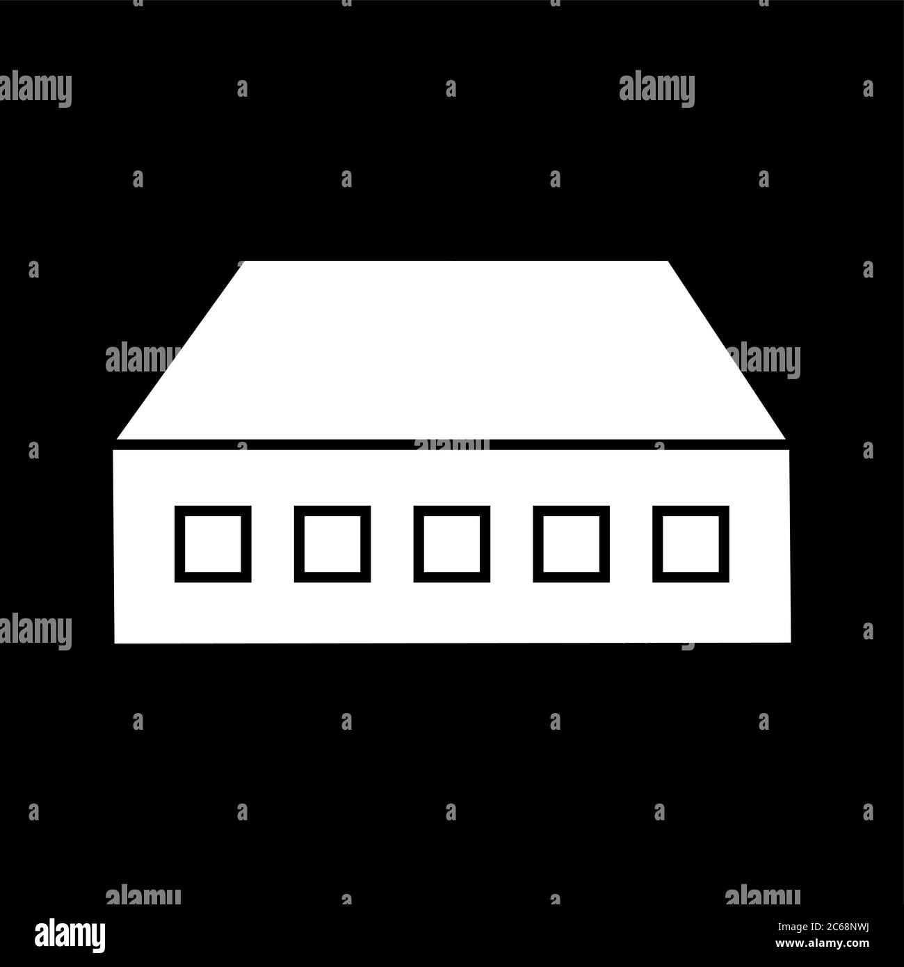 Unique Network Switch Vector Glyph Icon Stock Vector Image & Art - Alamy