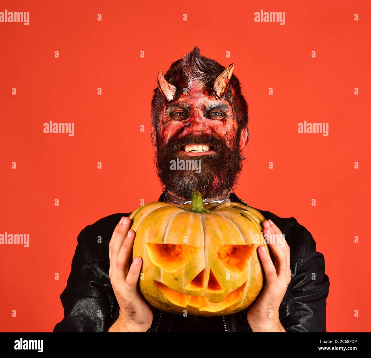 Evil Jack O Lantern Man