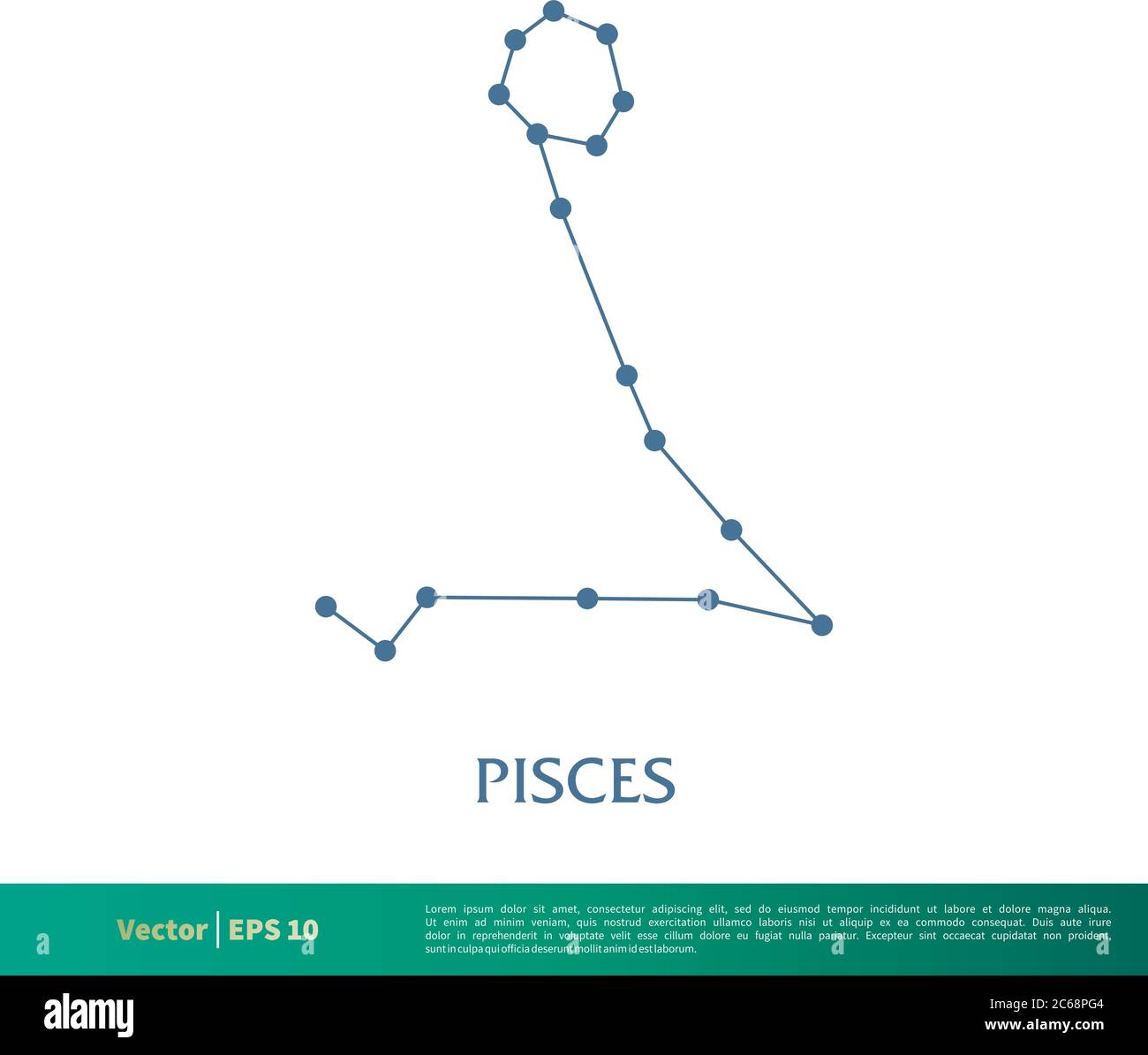 Pisces Constellation Drawing Pisces, Zodiac Sign, Constellation,