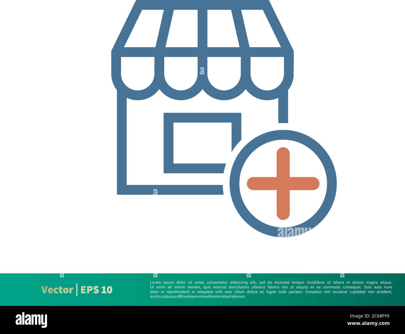 Shop, Store Icon Vector Logo Template Illustration Design. Editable ...