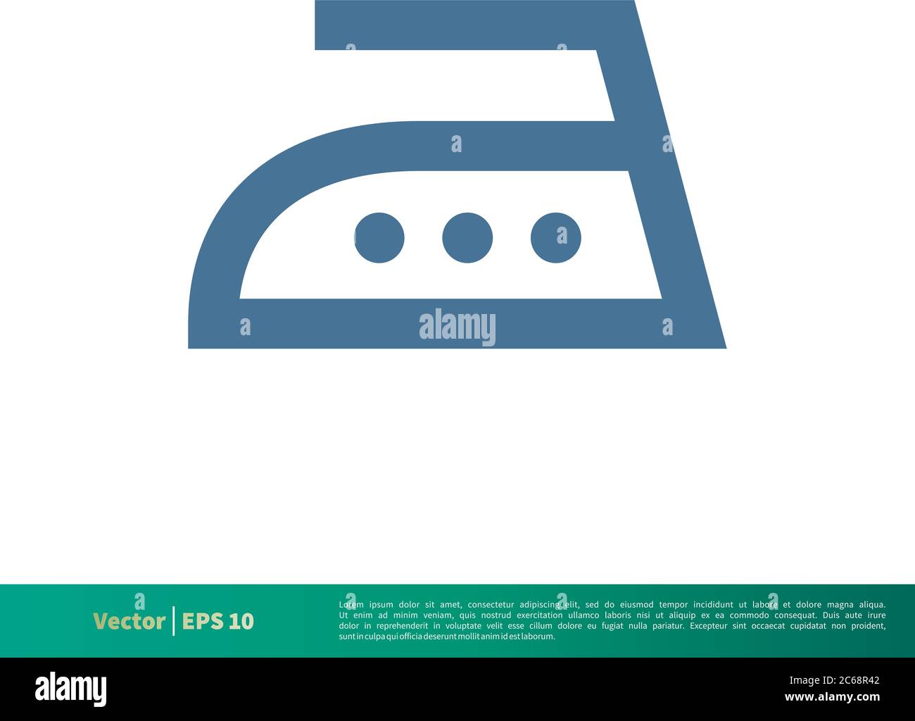 Ironing, Laundry Icon Vector Logo Template Illustration Design ...