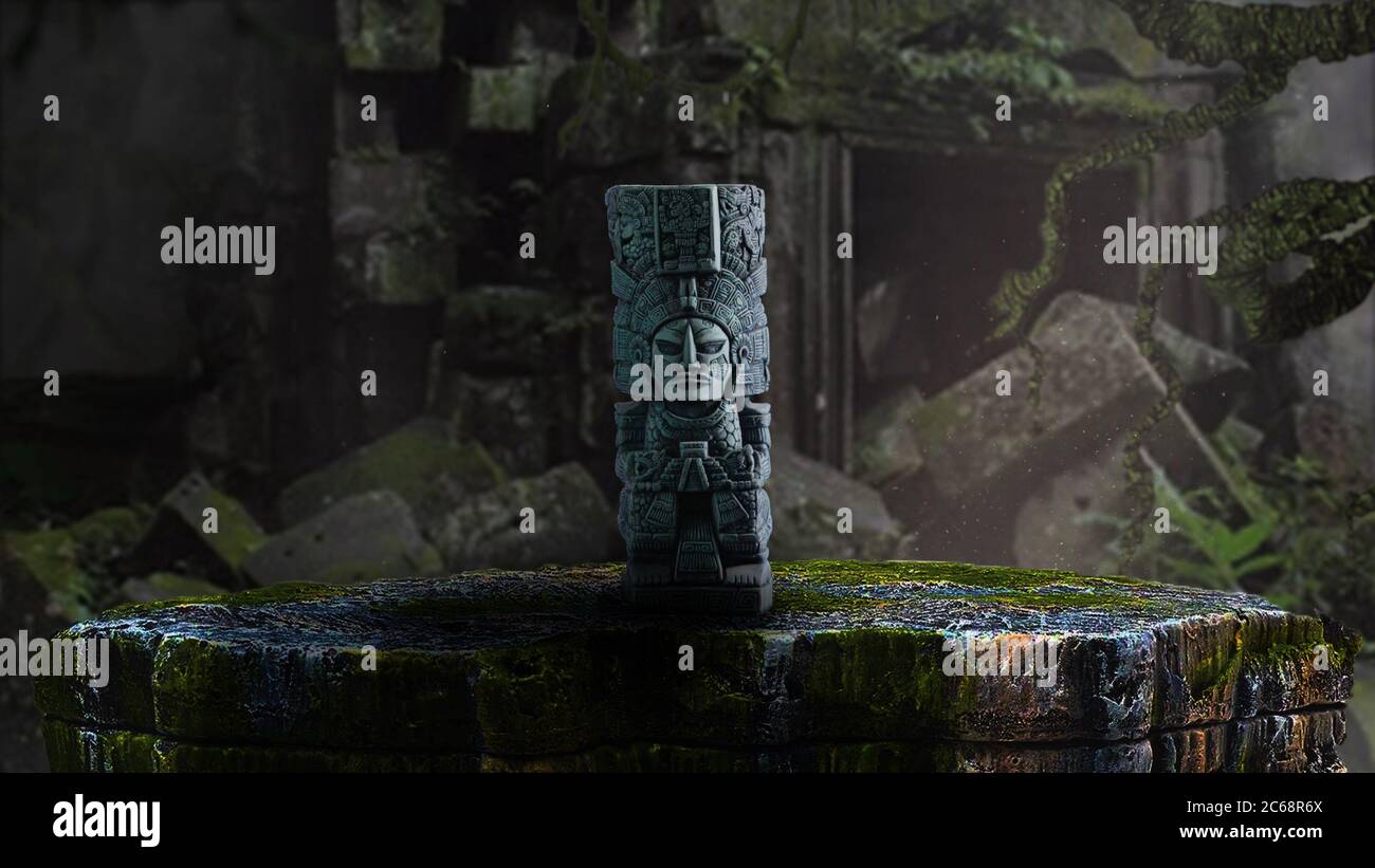 Aztec idol hi-res stock photography and images - Alamy