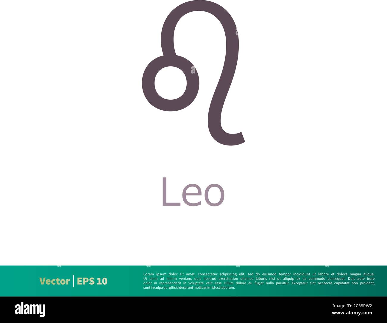 Leo Sign Symbol
