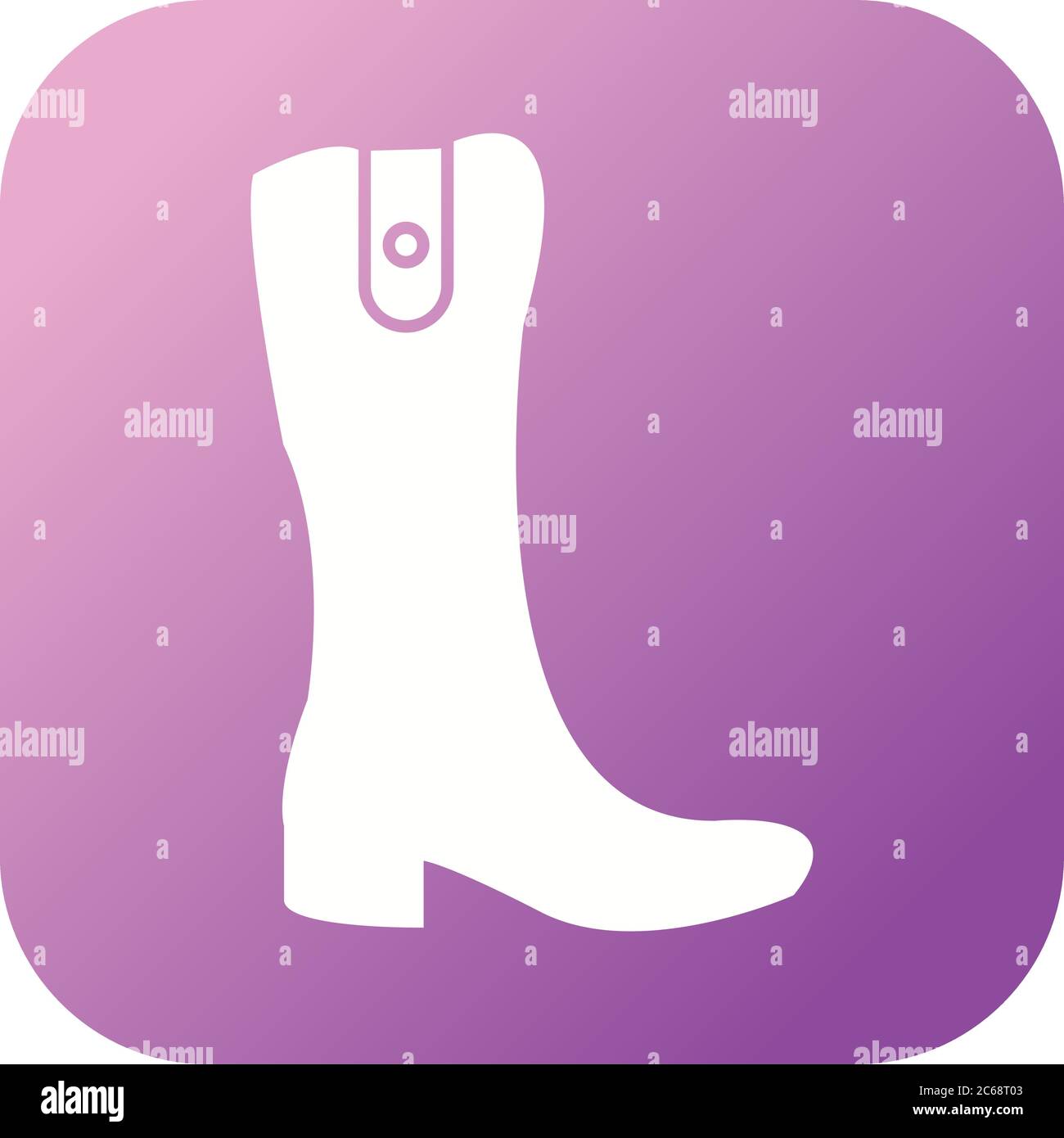 Unique Long boot Vector Glyph Icon Stock Vector Image & Art - Alamy