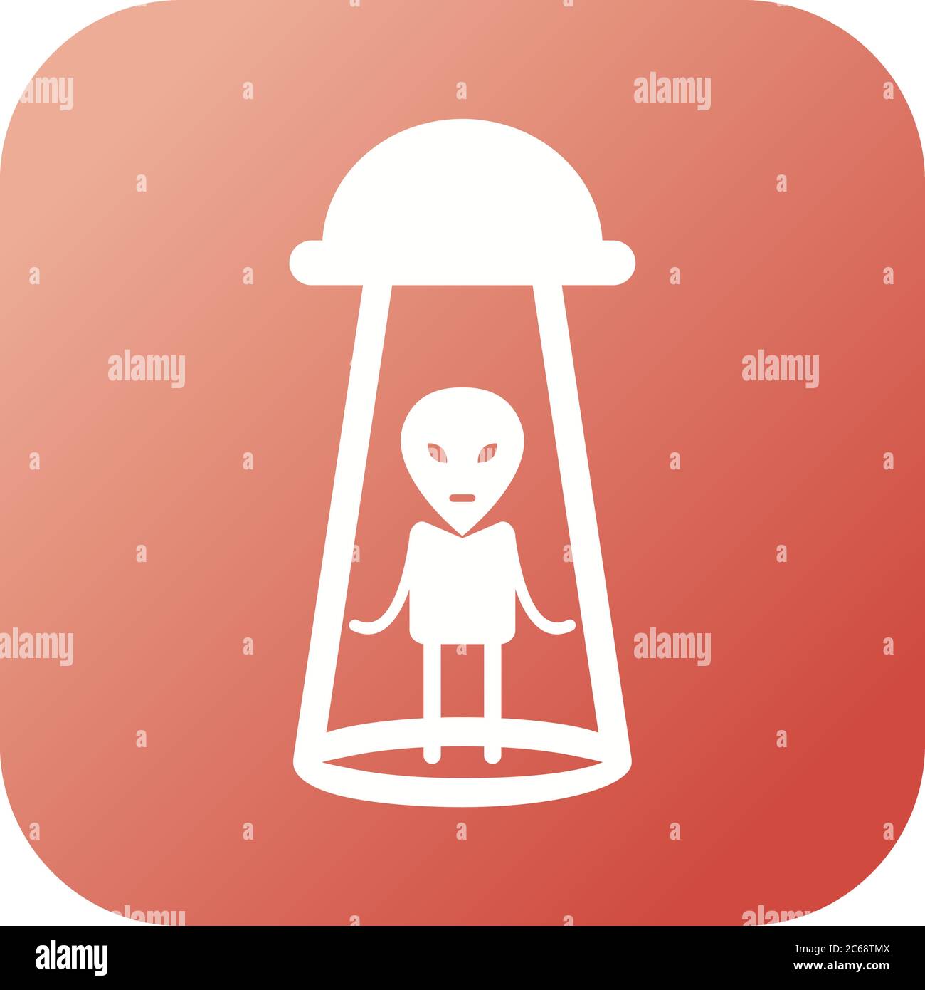 Unique Alien Abduction Vector Glyph Icon Stock Vector Image & Art - Alamy
