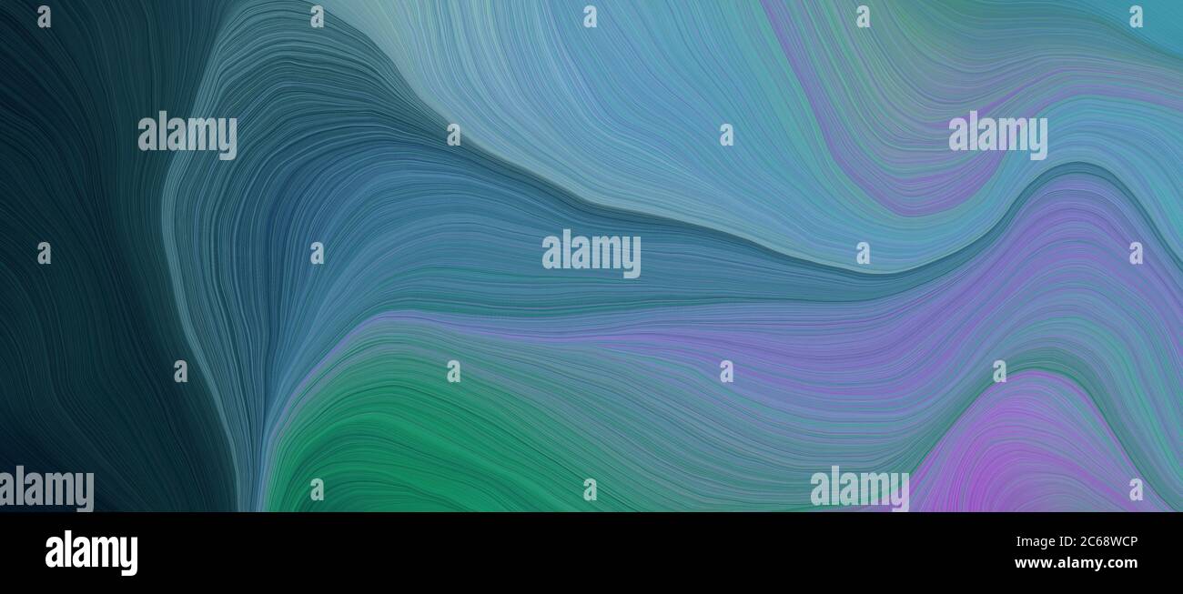 background graphic design with contemporary waves design with blue ...