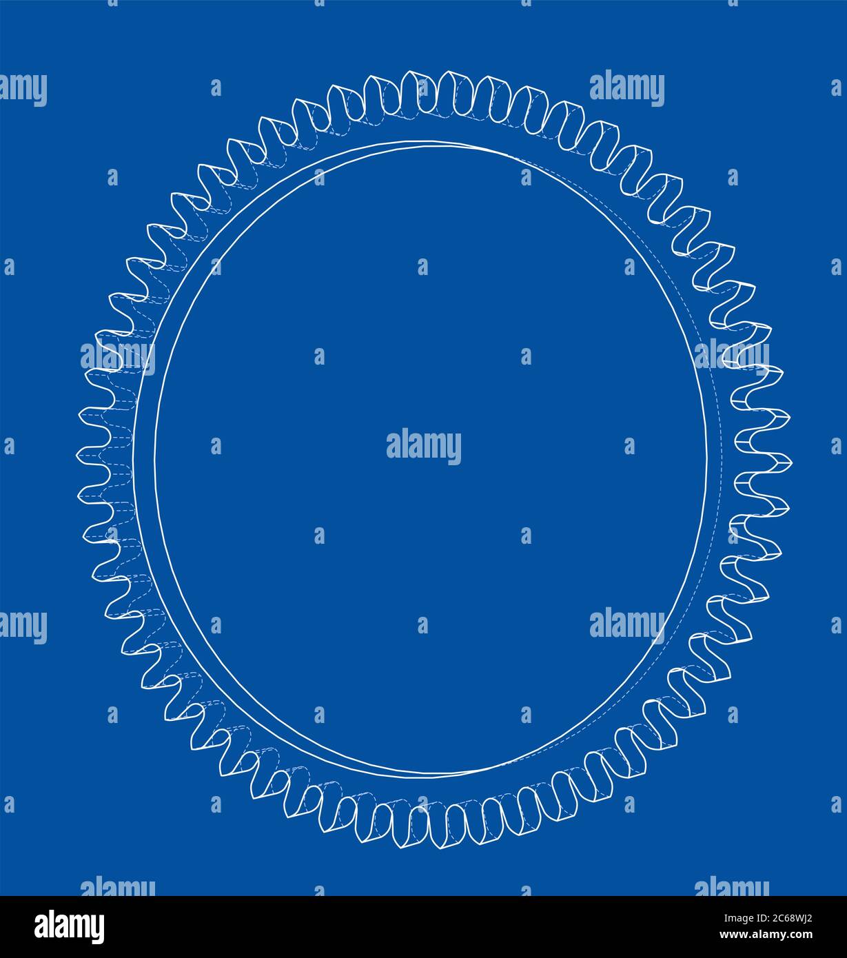 3D gear wheel. 3D illustration Stock Photo - Alamy
