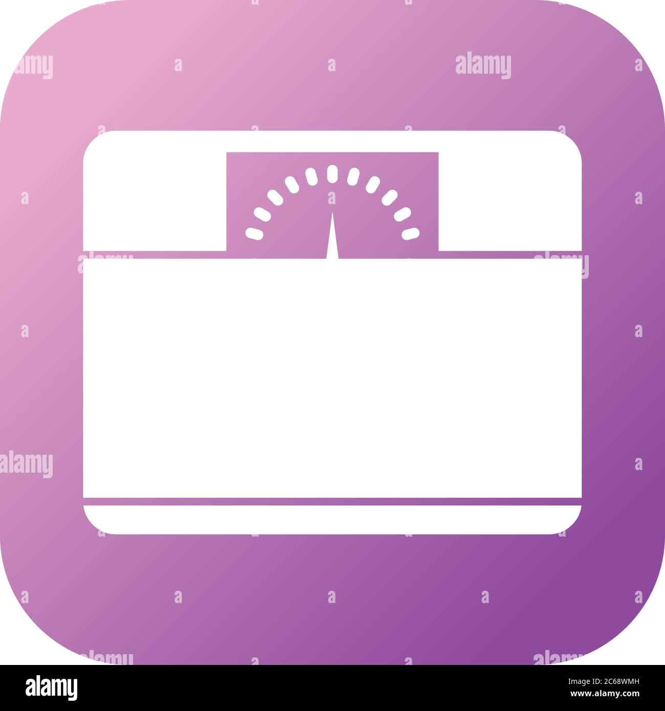 Unique Weighing Machine Vector Glyph Icon Stock Vector Image & Art - Alamy
