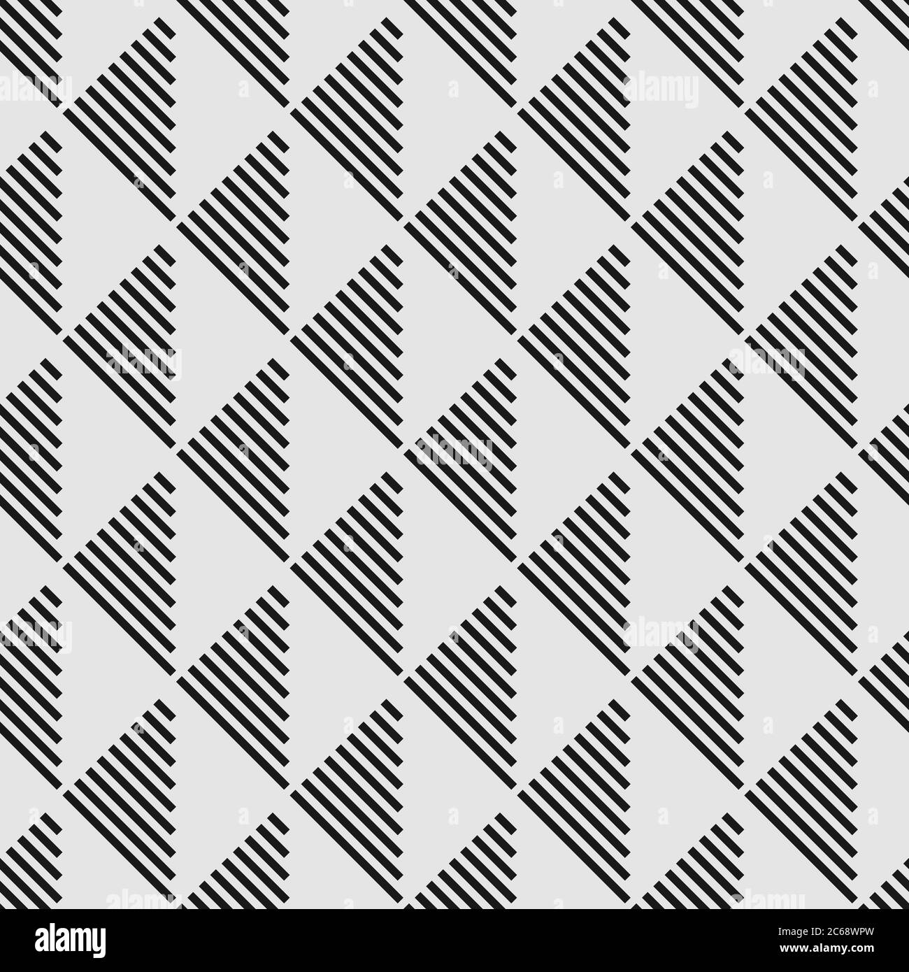 Seamless abstract striped patterns with elements of triangles Stock ...