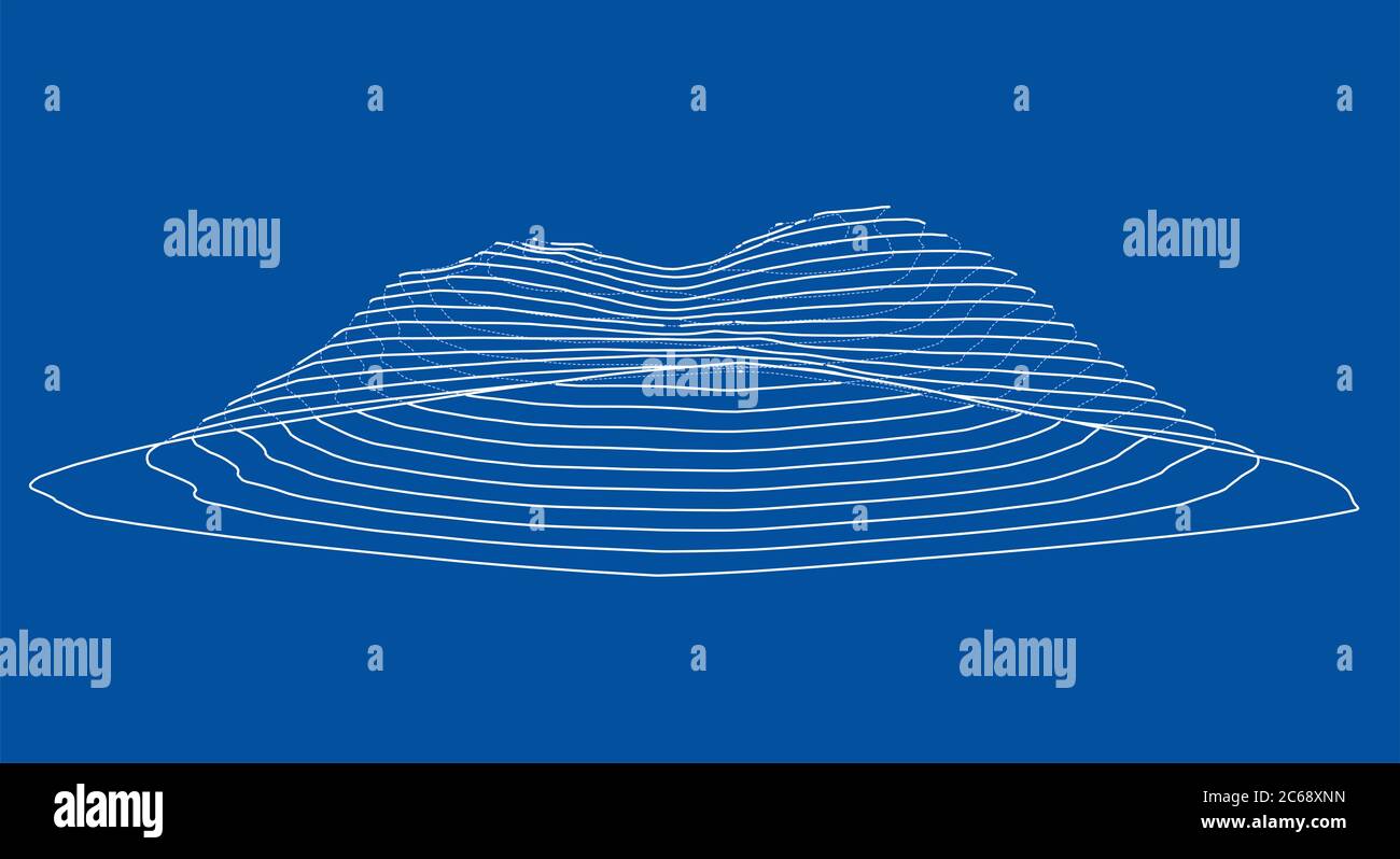 3d surface graph computer hi-res stock photography and images - Alamy