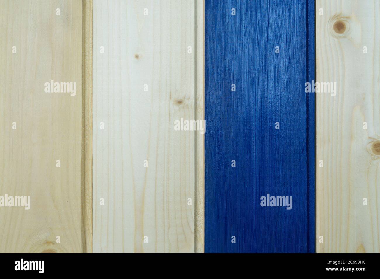 The board is painted blue, wooden boards. Blue - color of the year 2020 ...