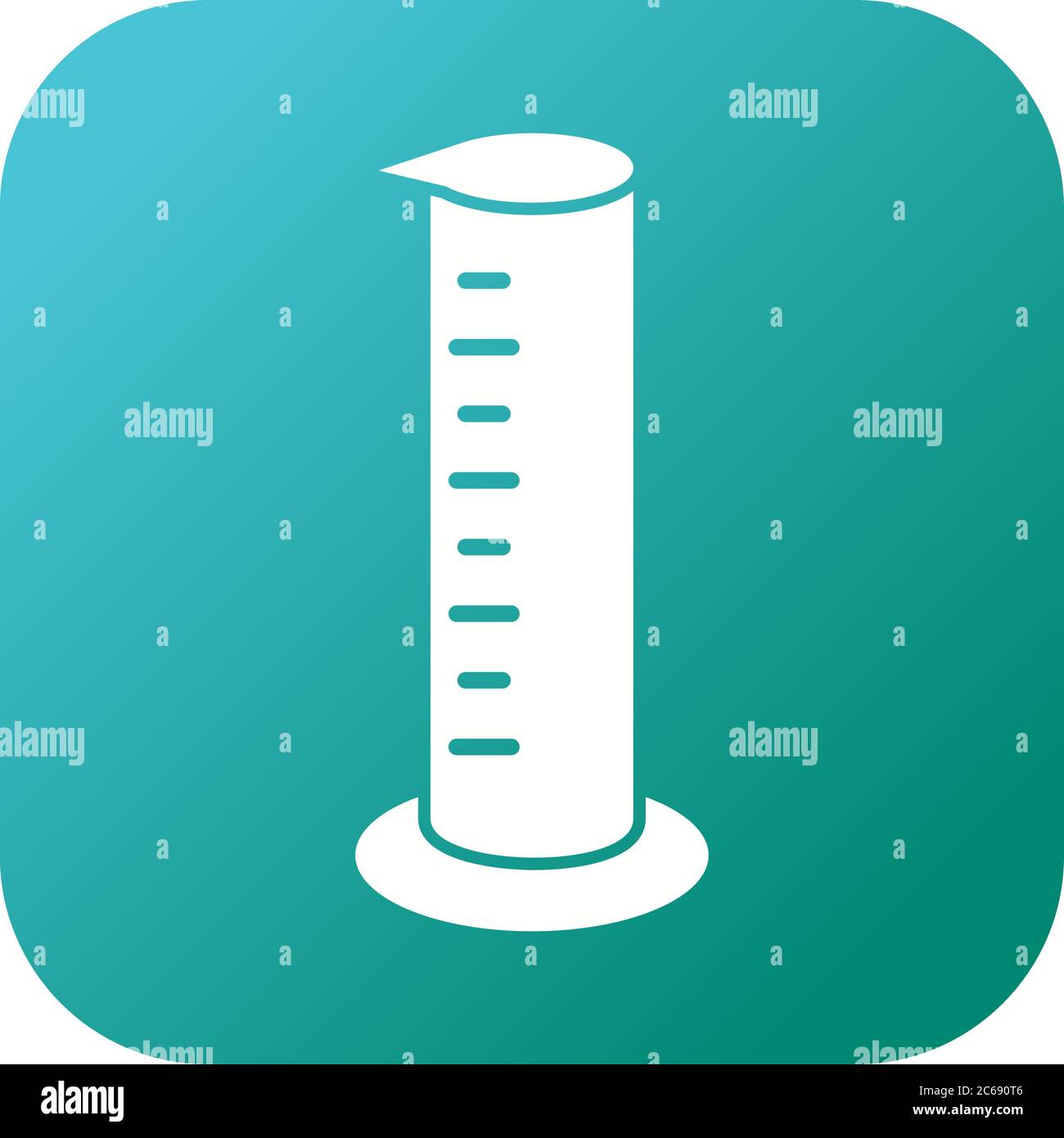 Graduated cylinder volume Stock Vector Images - Alamy
