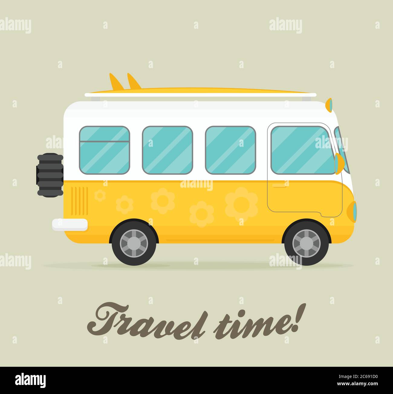 Mobile home in trailer Stock Vector Images - Alamy