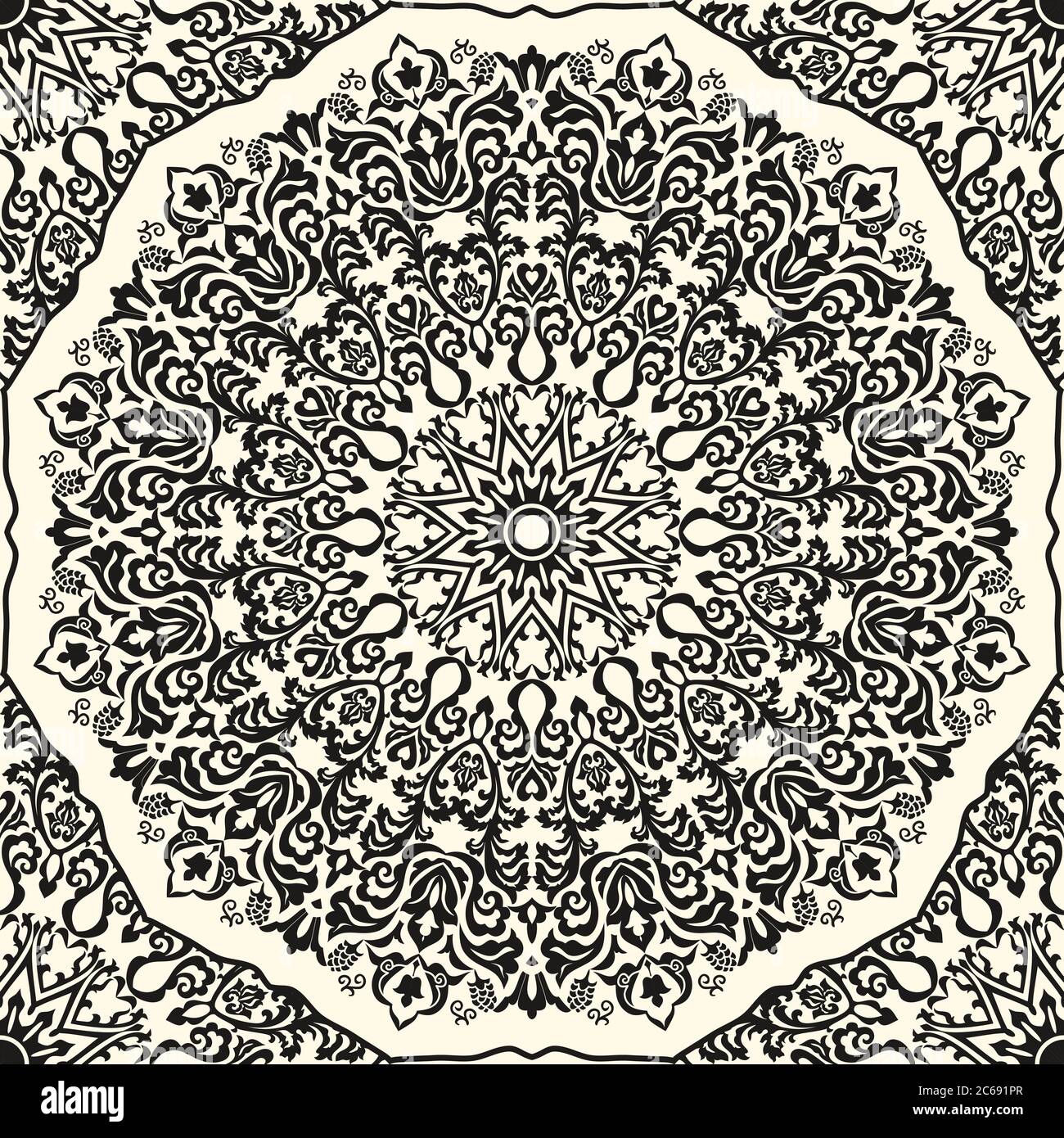 Mandala illustration mandalas pattern hi-res stock photography and ...