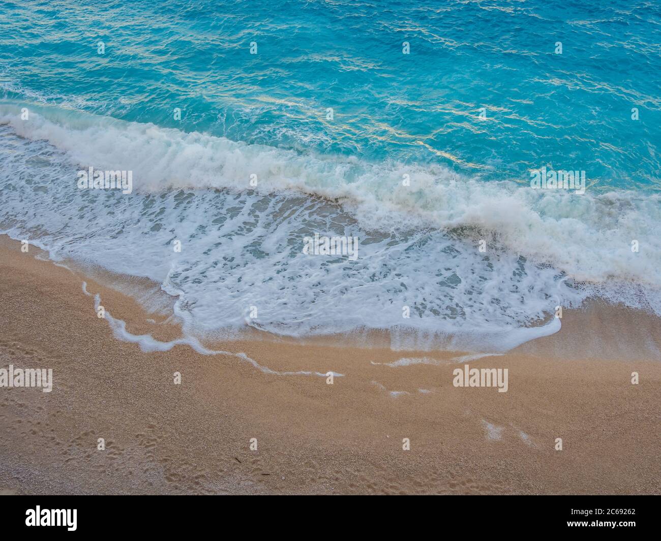 The amazing Ionian sea in Greece Stock Photo - Alamy