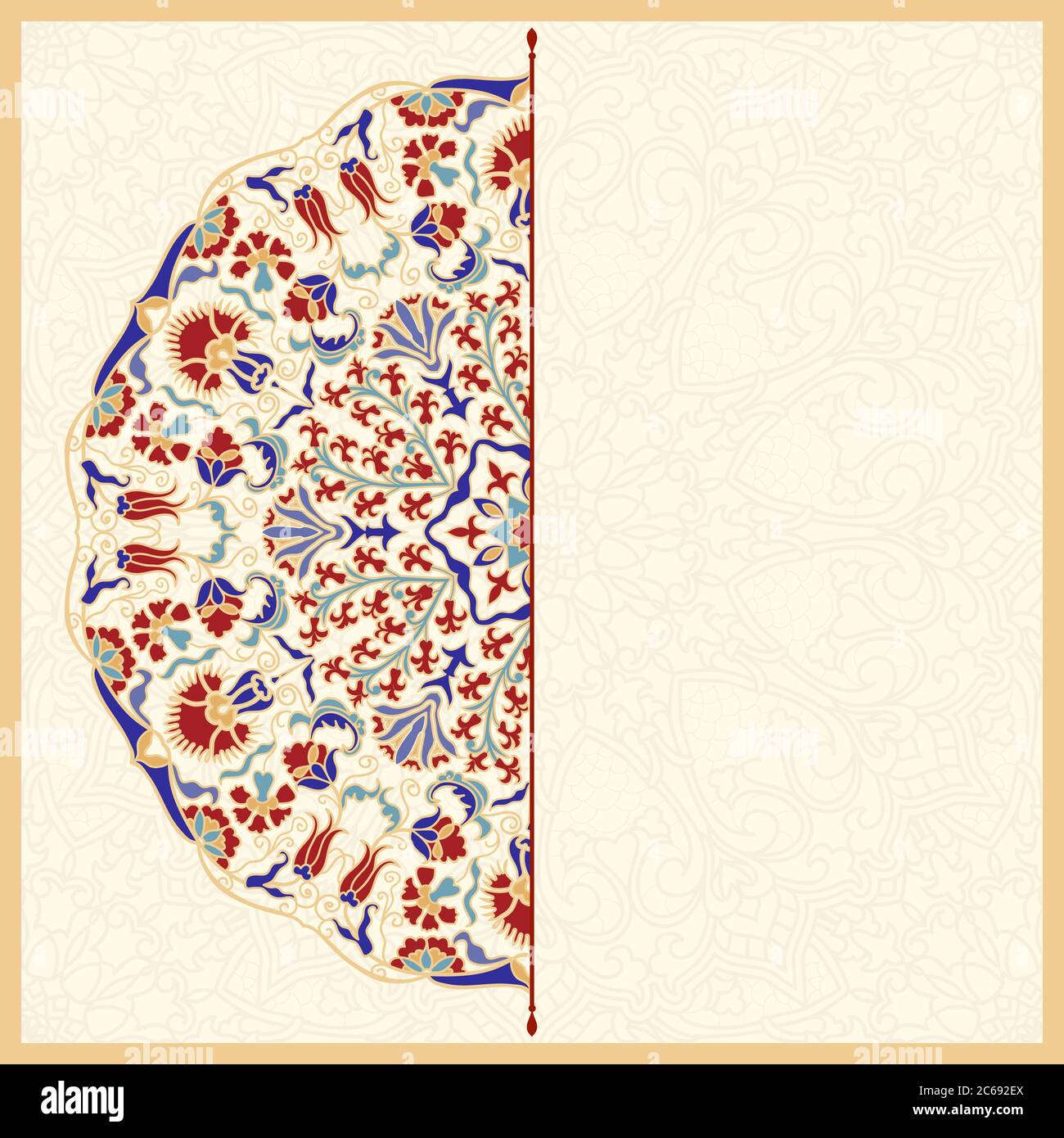 Template greeting card, invitation and advertising banner, brochure ...