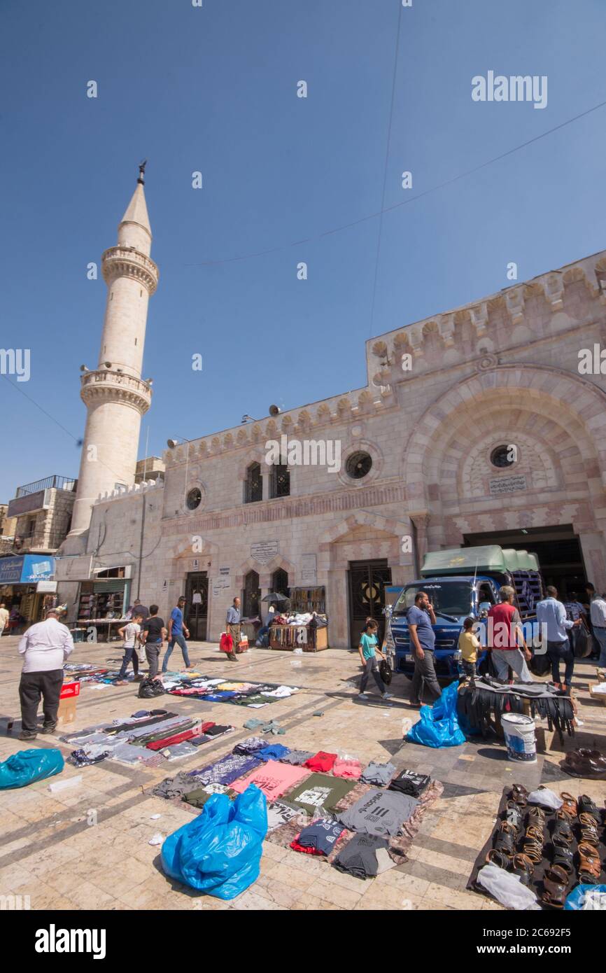 Asia, Middle East, Jordan, Amman, Grand Husseini Mosque Stock Photo - Alamy