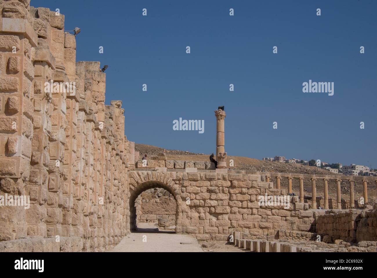 Asia, Middle East, Jordan, Jerash Archeological City Stock Photo - Alamy