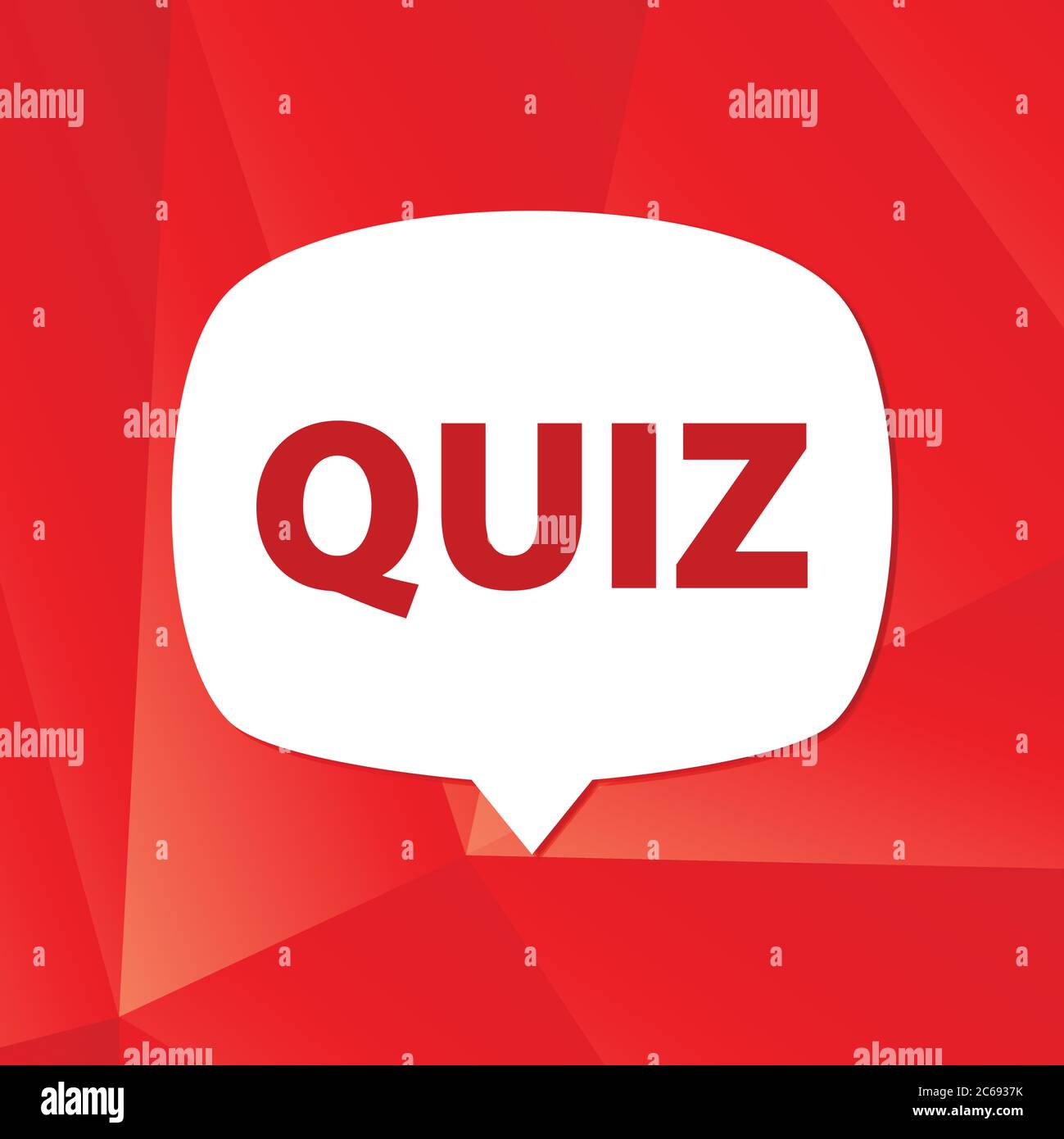 Quiz related concept vector illustration Stock Vector Image & Art - Alamy