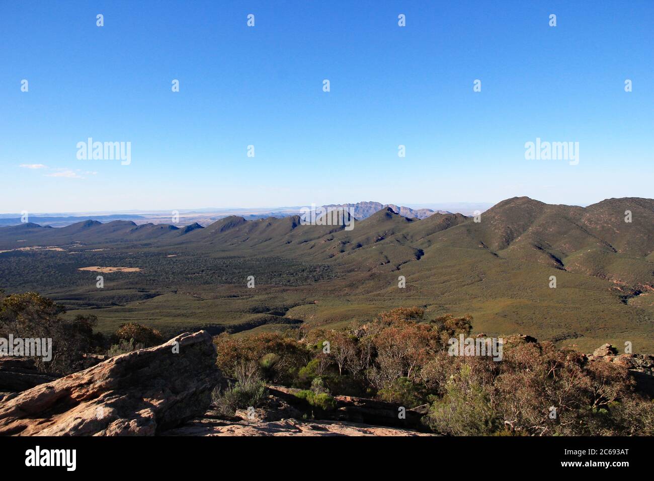 Australia outback sunrise elder range hi-res stock photography and ...