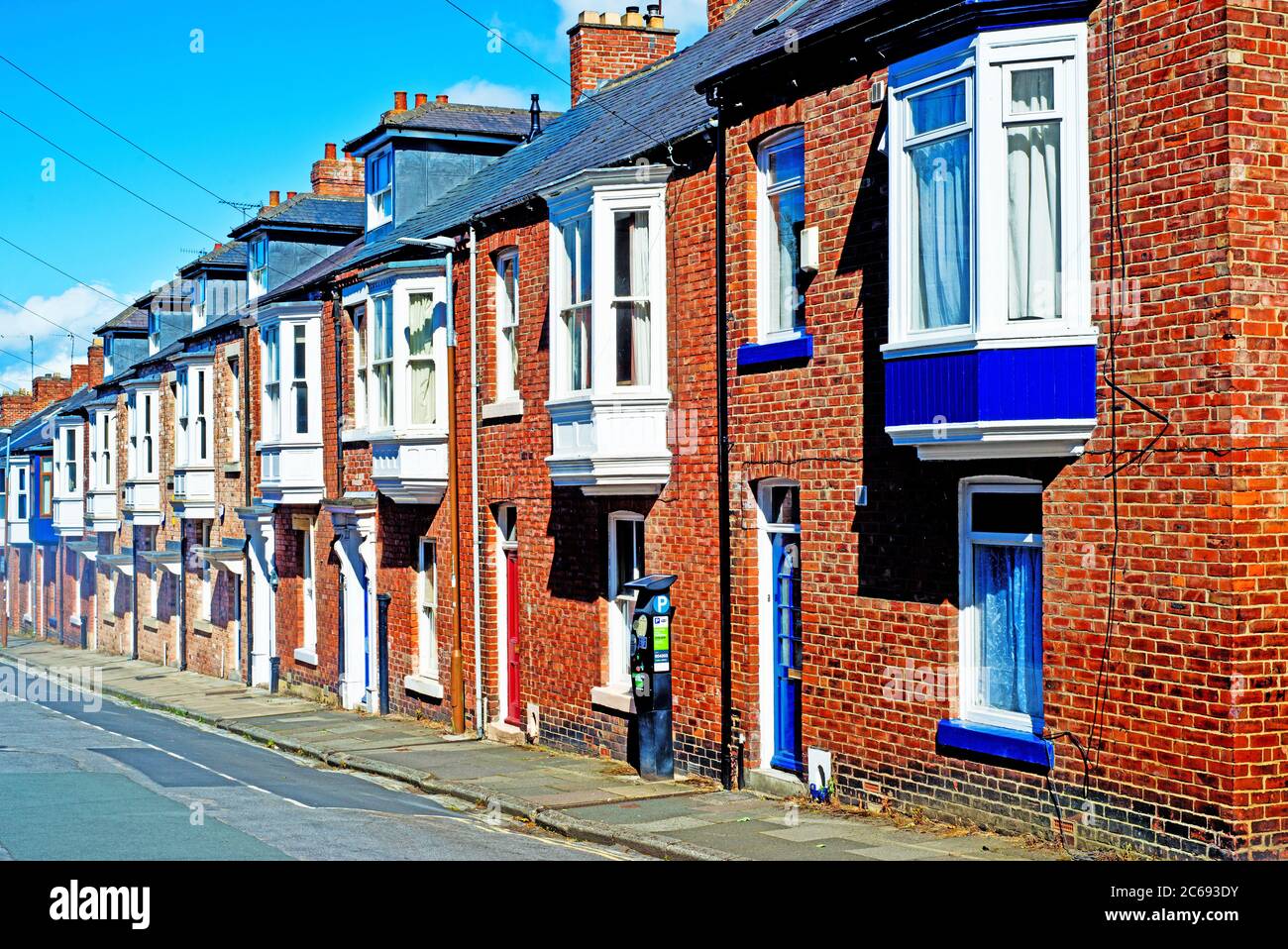 Hawthorne Terrace, Durham, England Stock Photo - Alamy