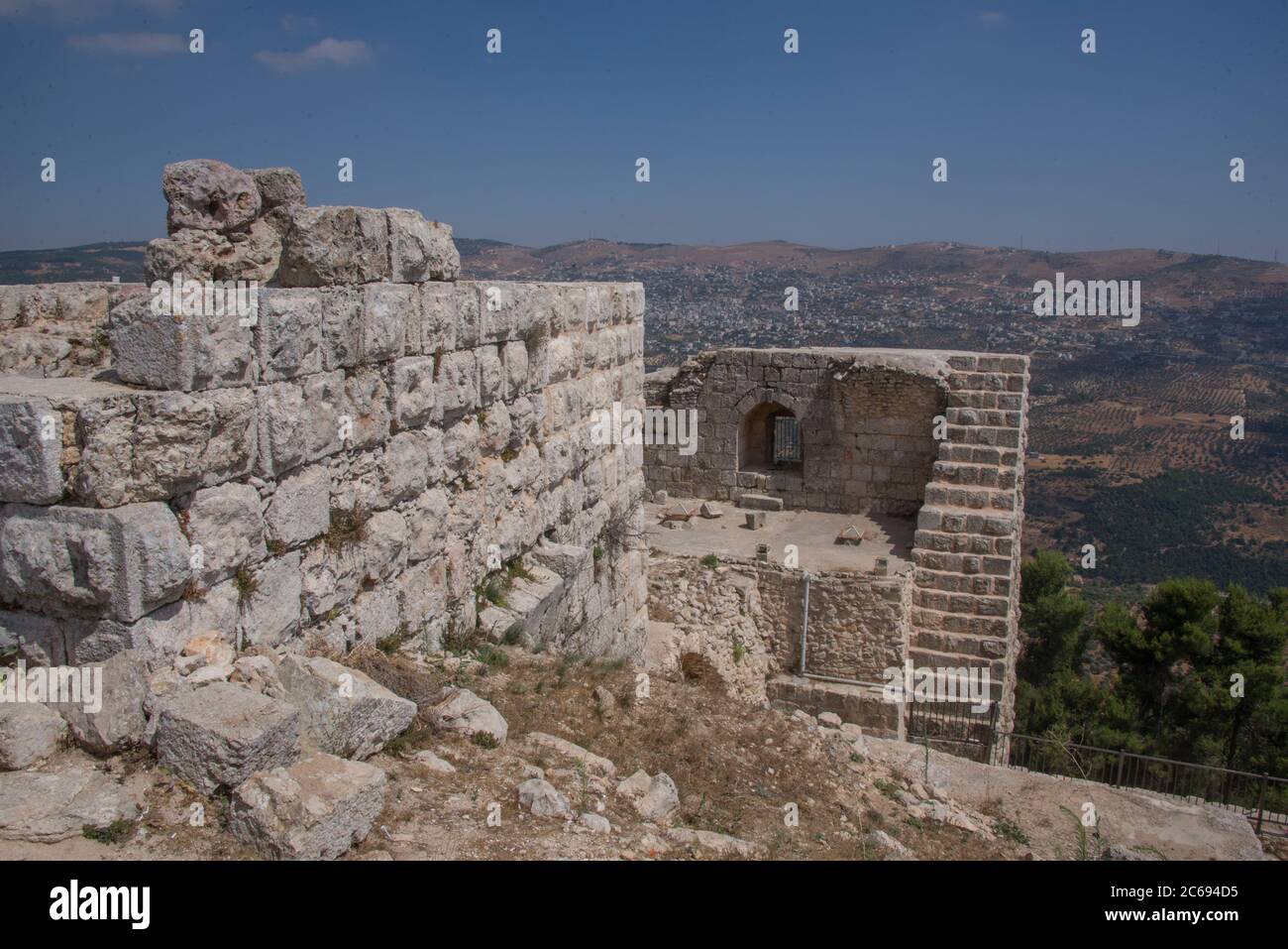 Asia, Middle East, Jordan, Ajloun Castle Stock Photo - Alamy