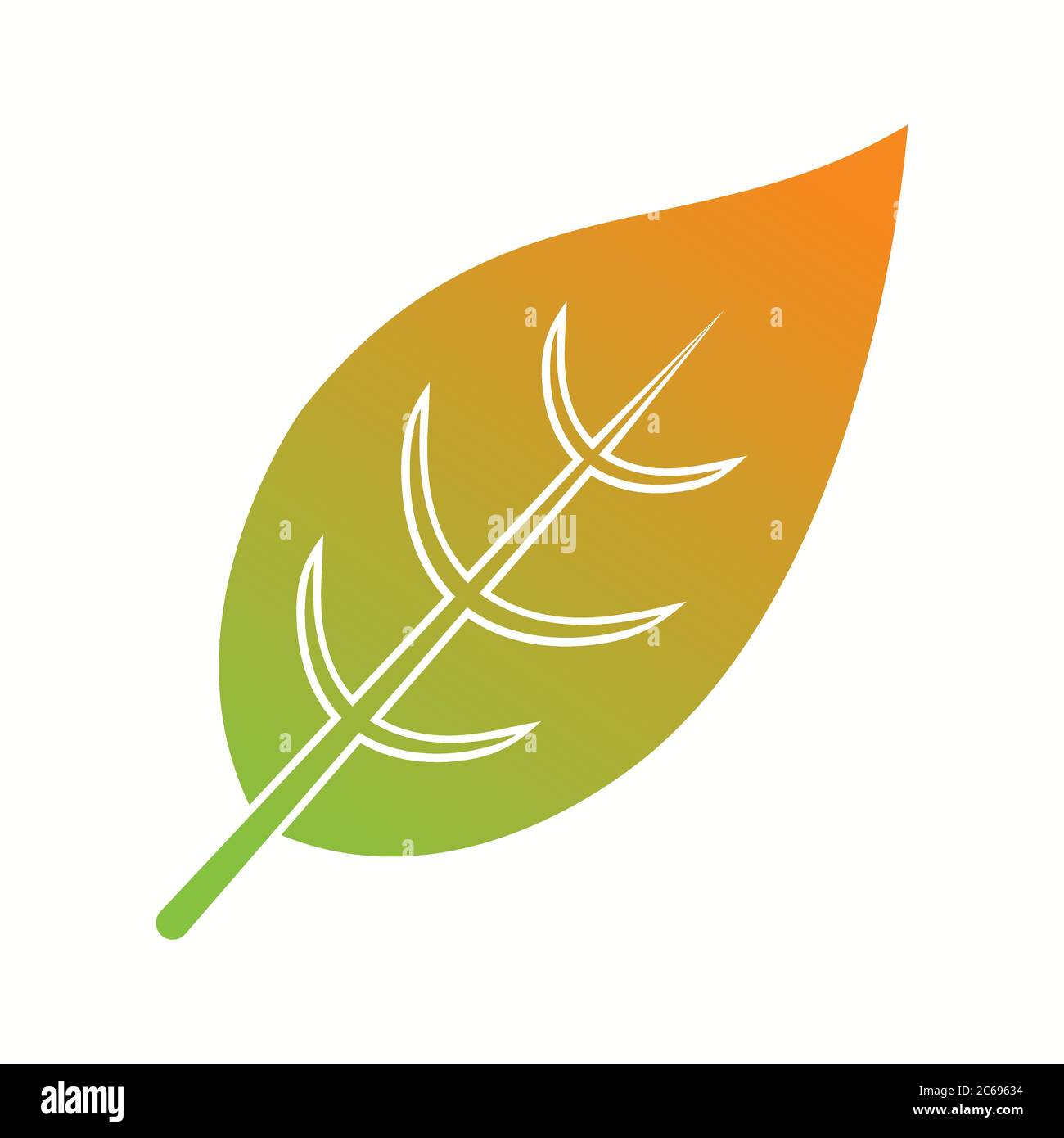 Unique Leaf Vector Glyph Icon Stock Vector Image & Art - Alamy
