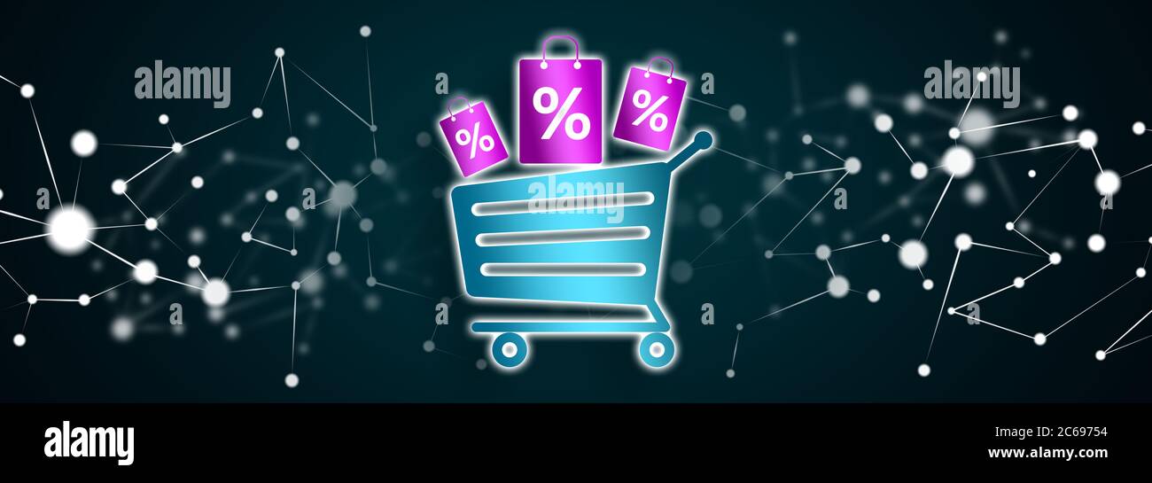 Illustration of a discount concept Stock Photo - Alamy