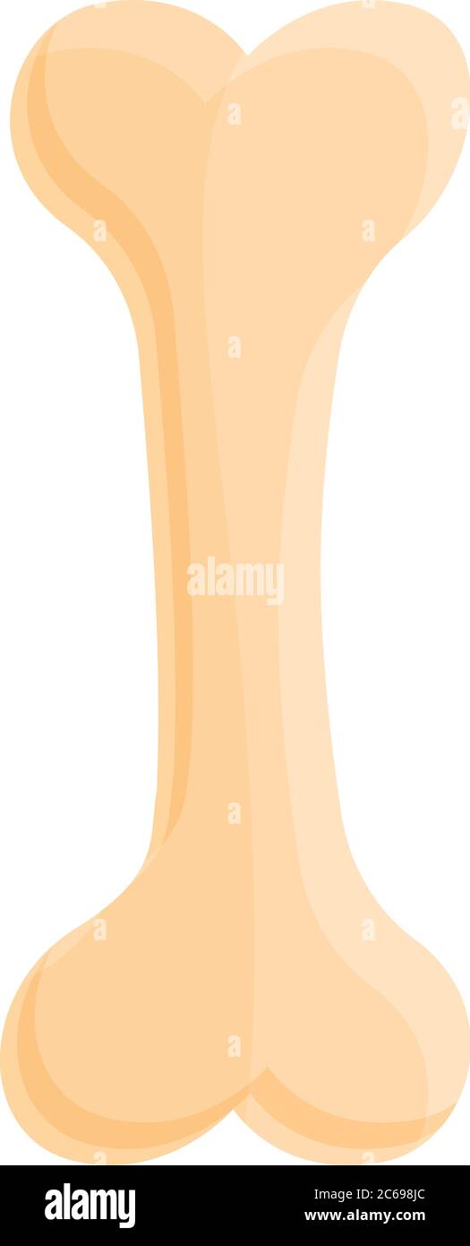 Dog pet bone icon. Cartoon of dog pet bone vector icon for web design ...