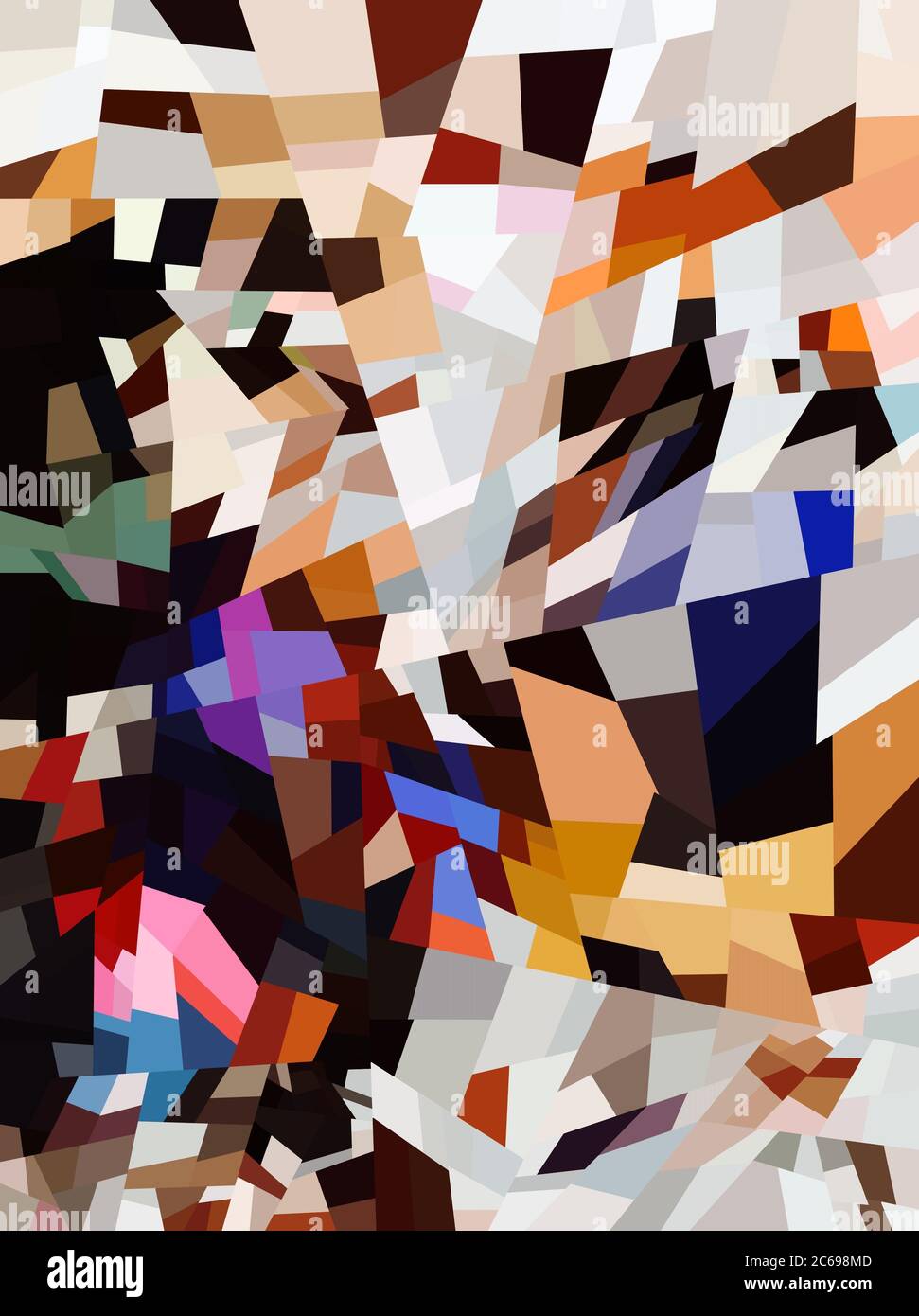 Abstract Colorful Geometrical Artwork,Abstract Graphical Art Background ...