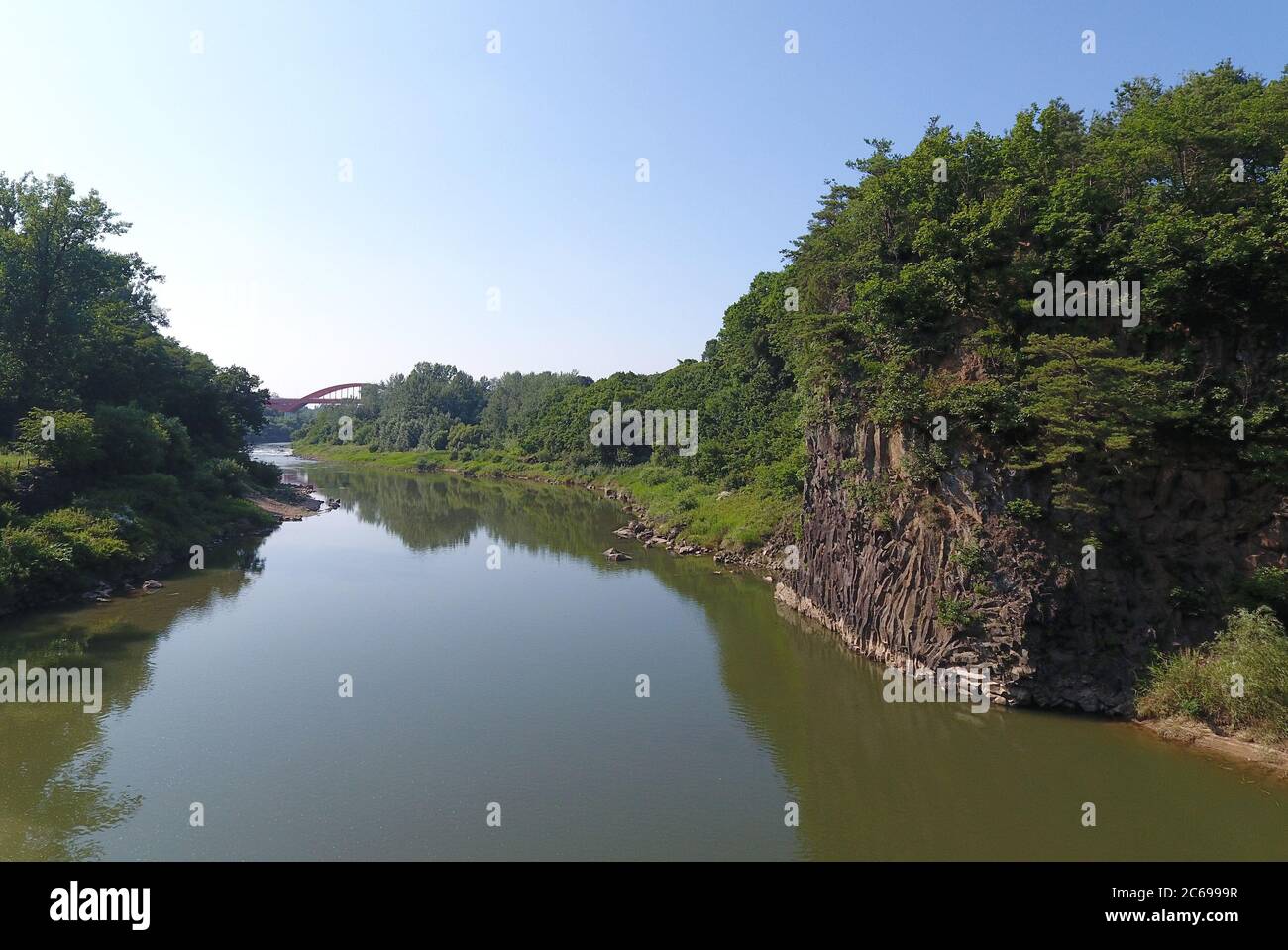 08th July, 2020. New UNESCO Global Geopark This photo shows part of the ...