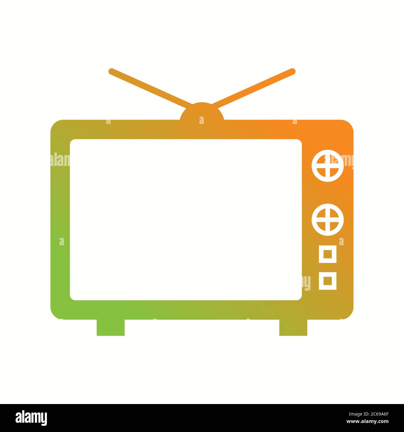Television iconic Stock Vector Images - Alamy