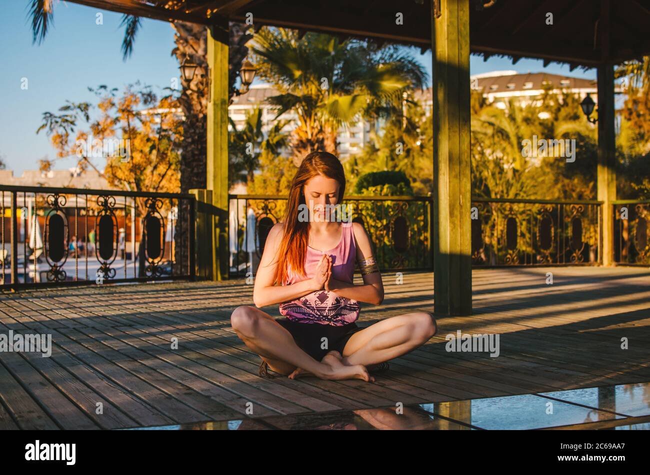 Namste hi-res stock photography and images - Alamy