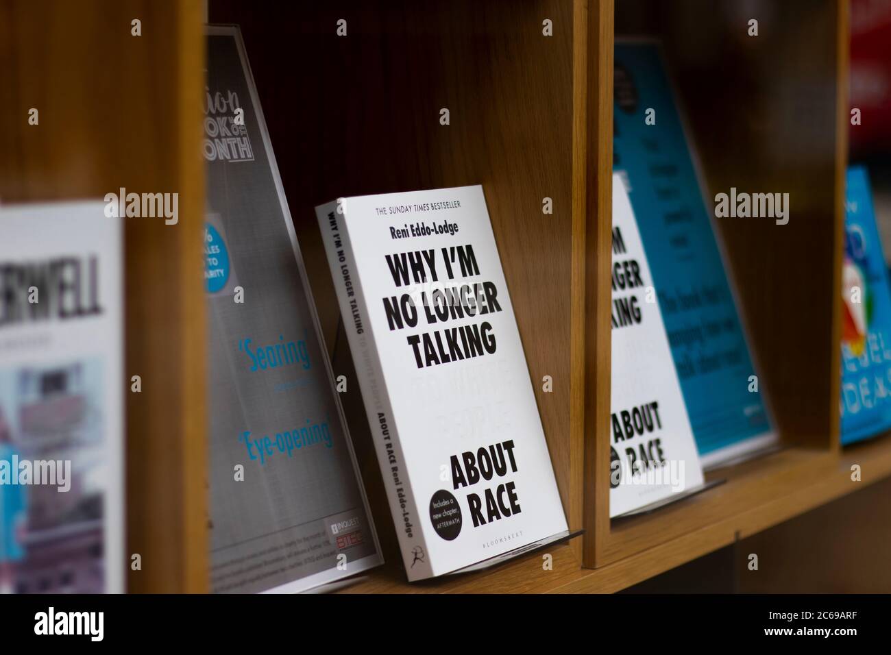 Waterstones book shop window display inspired by the BLM Black Lives ...