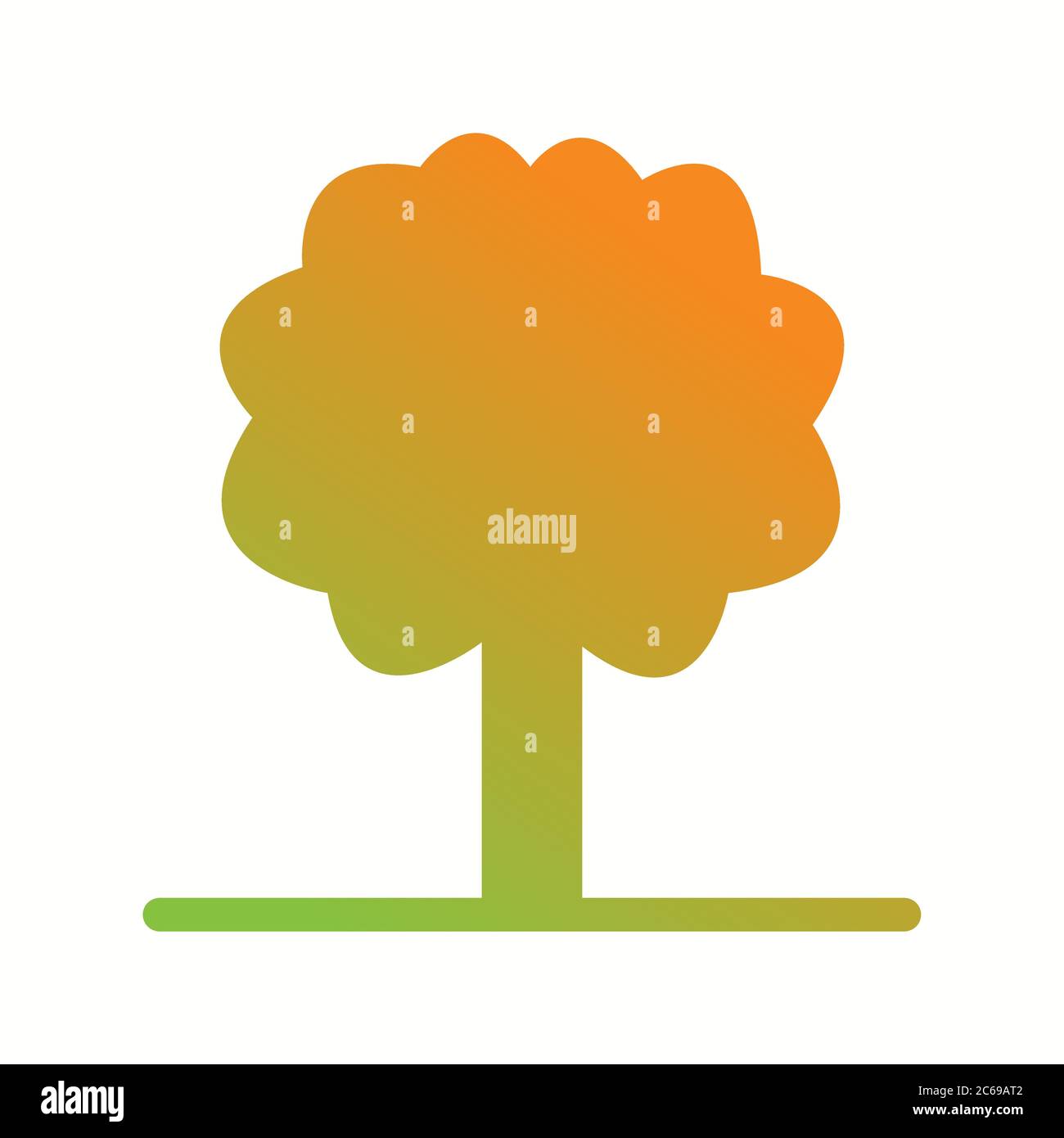 Unique Tree I Vector Glyph Icon Stock Vector Image & Art - Alamy