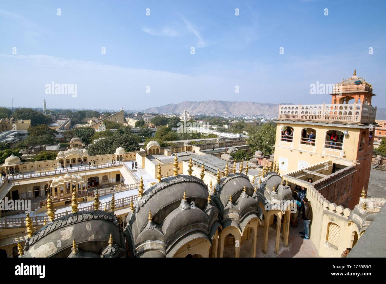 Hawa mahal at night hi-res stock photography and images - Alamy