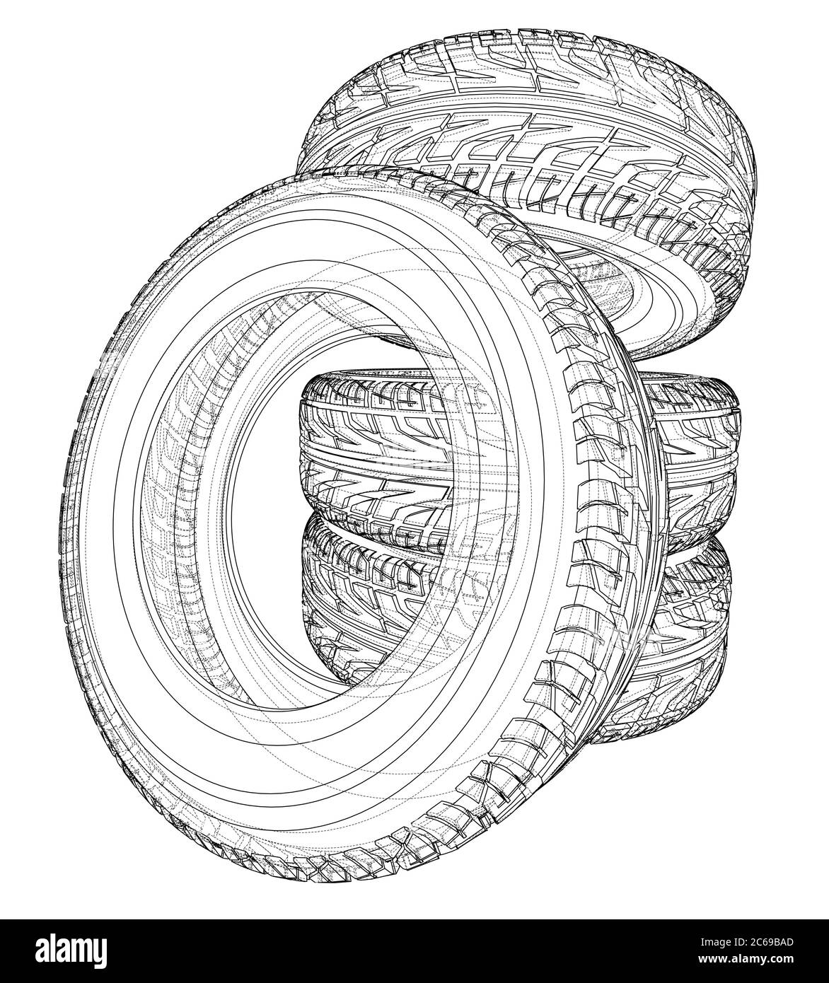 Car tires concept Stock Photo - Alamy