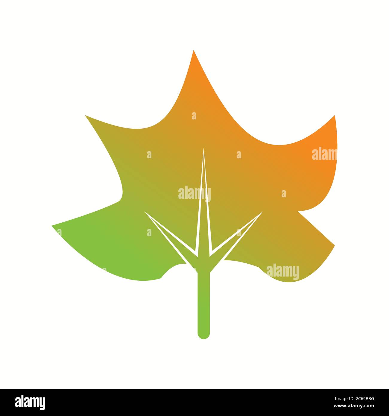 Unique Leaf Vector Glyph Icon Stock Vector Image & Art - Alamy