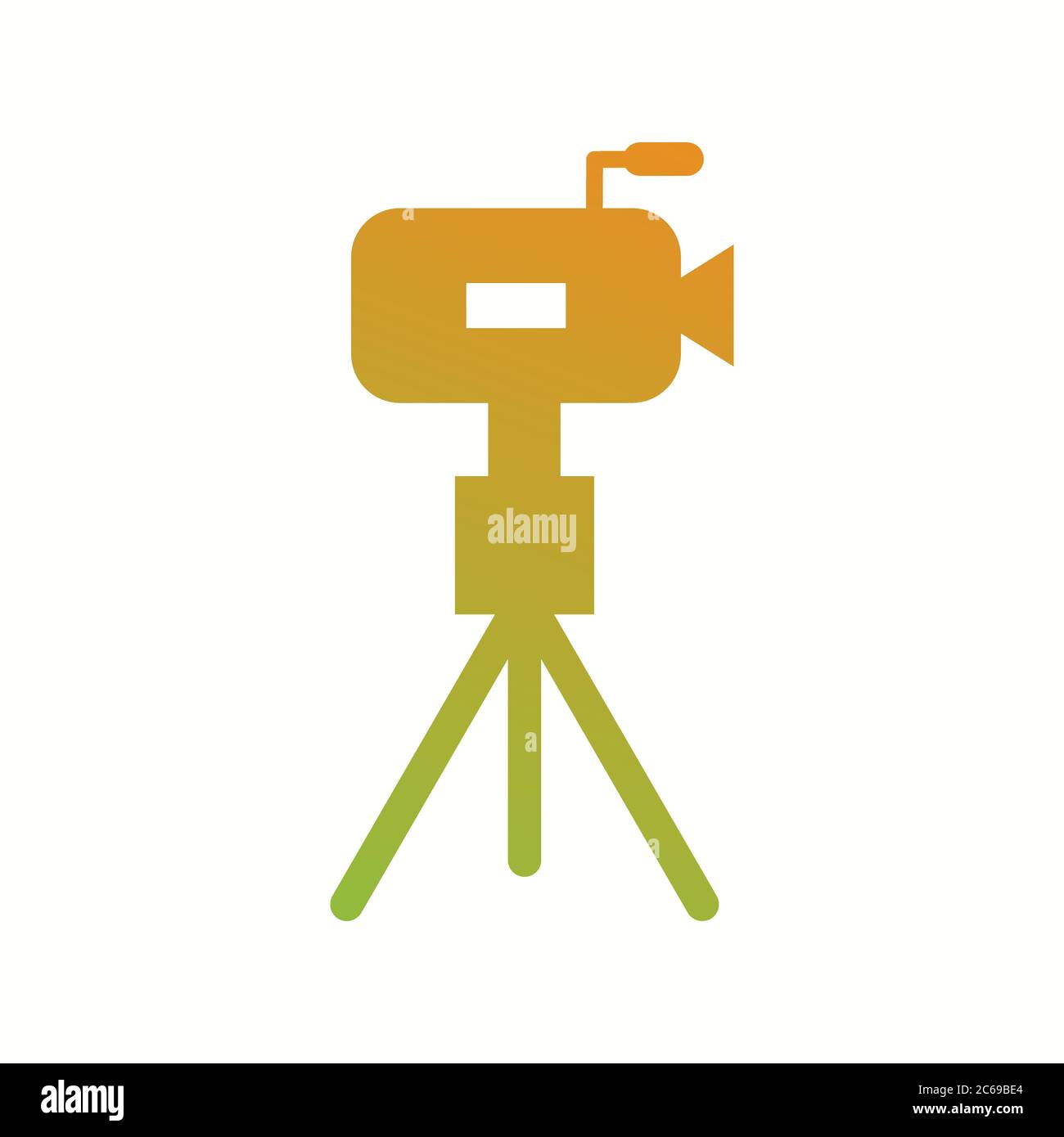 Action camera on stand Stock Vector Images - Alamy