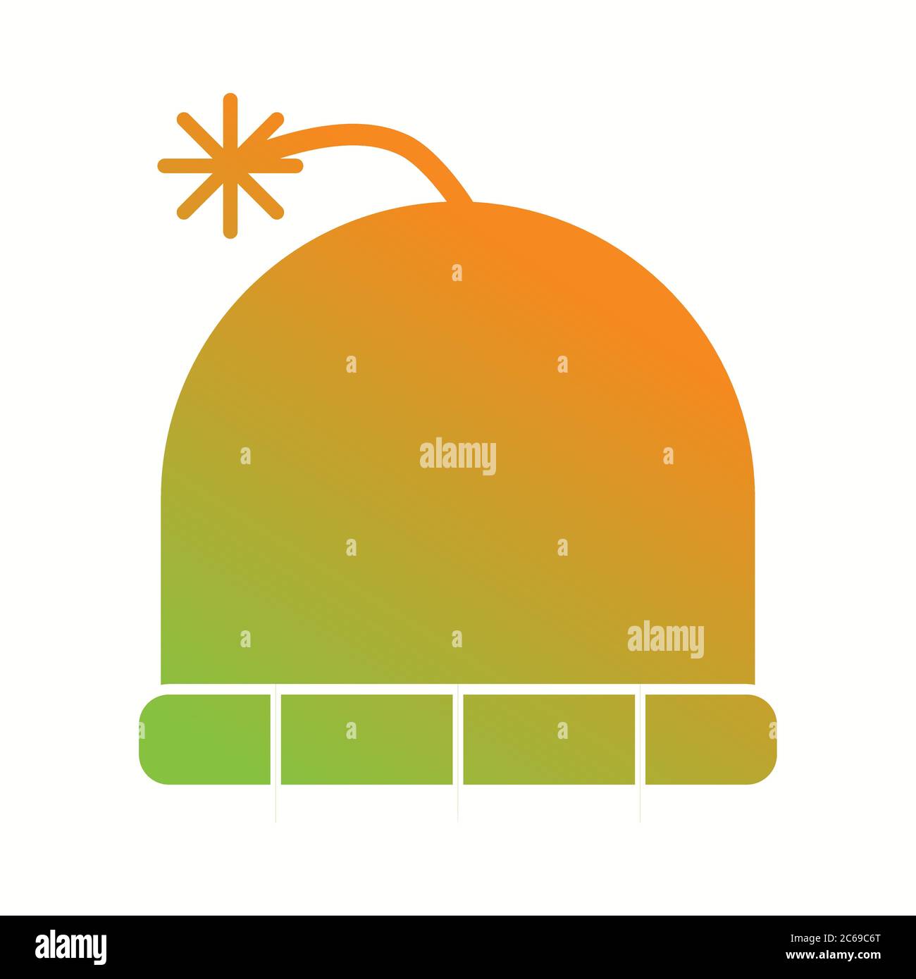 Unique Winter Cap Vector Glyph Icon Stock Vector Image & Art - Alamy