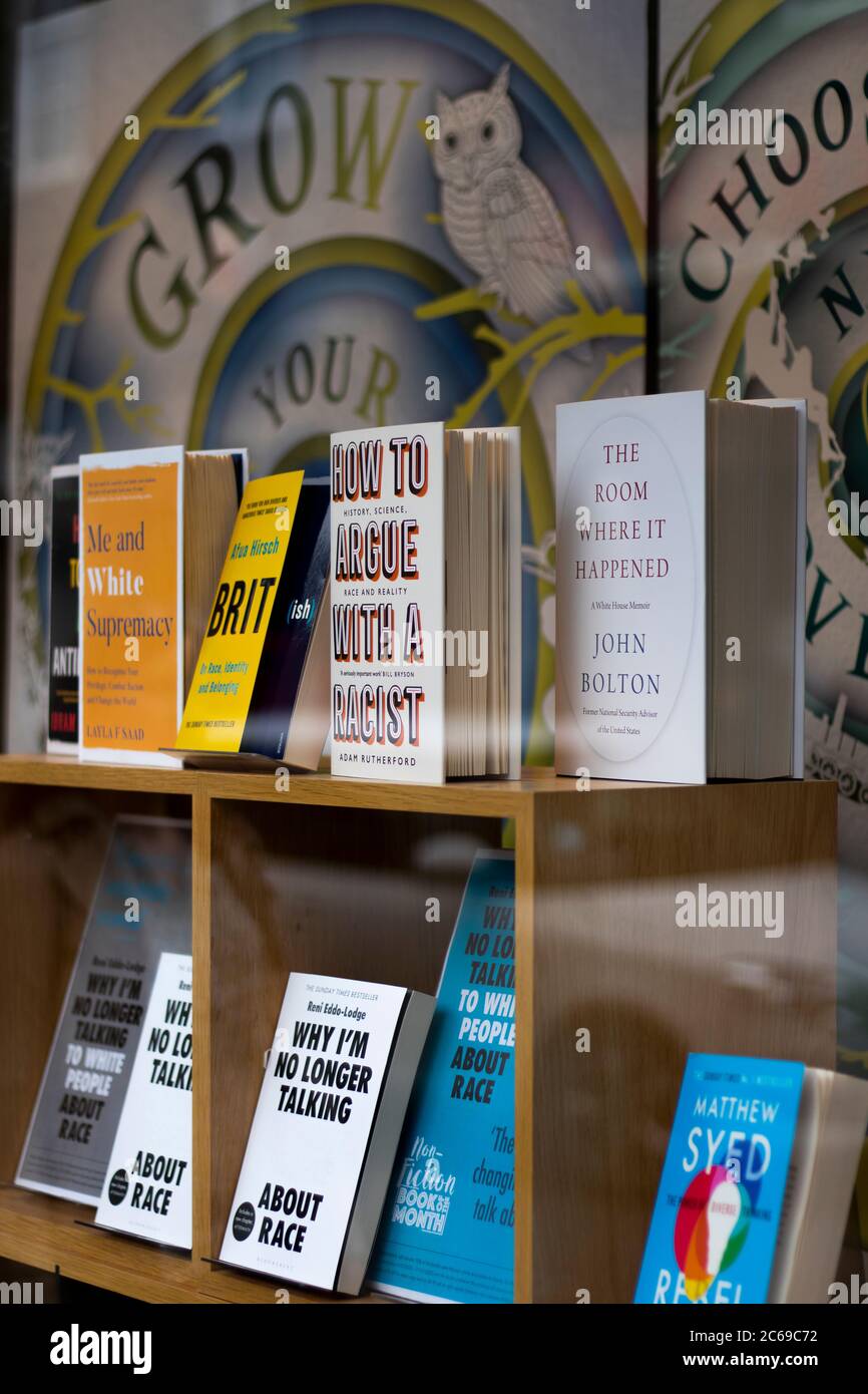 Waterstones book shop window display inspired by the BLM Black Lives ...