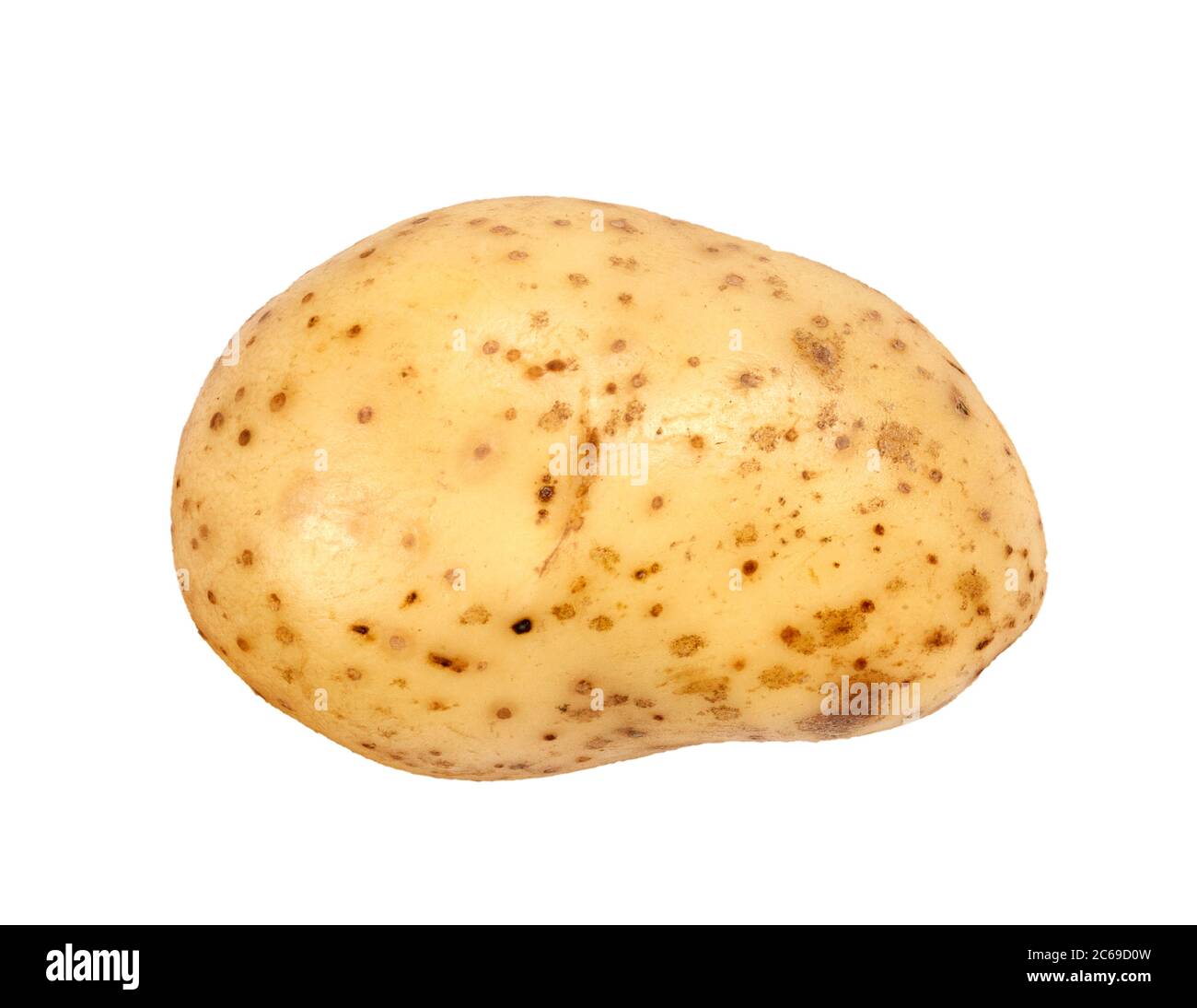 Potato cut out and isolated on a white background Stock Photo - Alamy