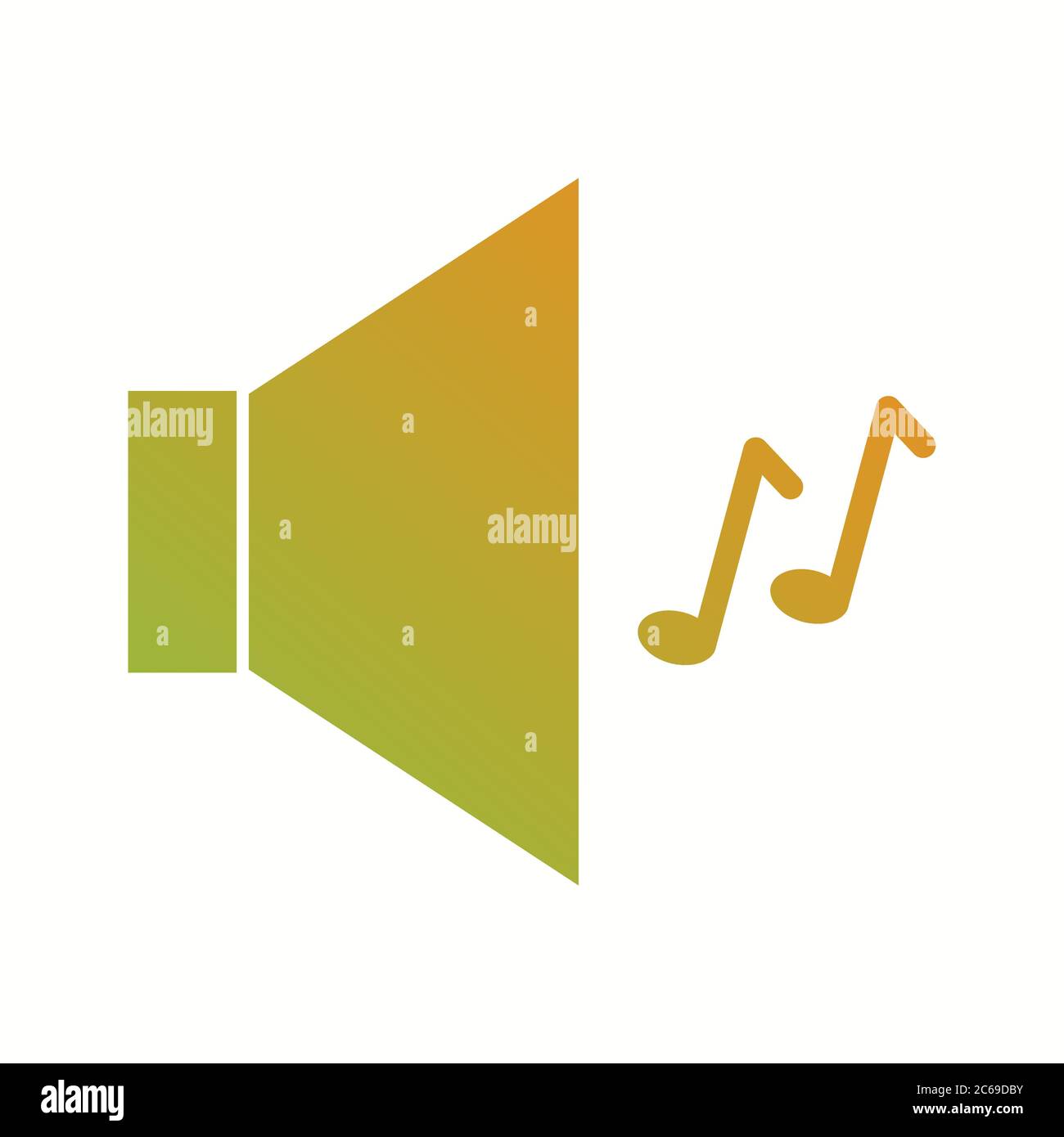 Unique Sound Vector Glyph Icon Stock Vector Image & Art - Alamy
