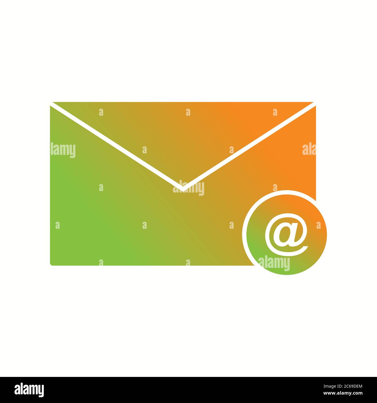 Unique Mail Vector Glyph Icon Stock Vector Image & Art - Alamy