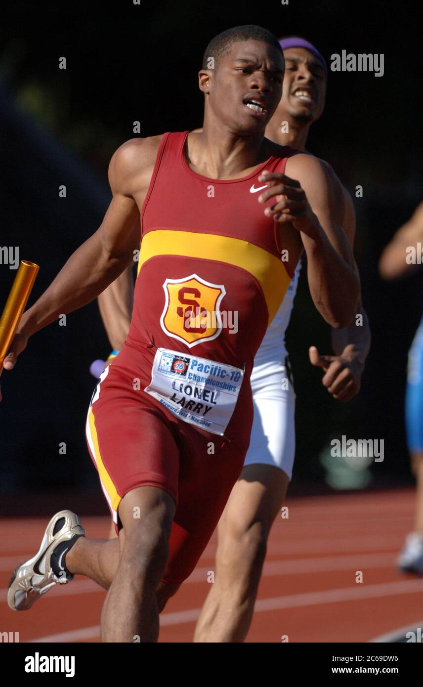 Eugene, United States. 14th May, 2006. Dominguez High graduate Lionel ...